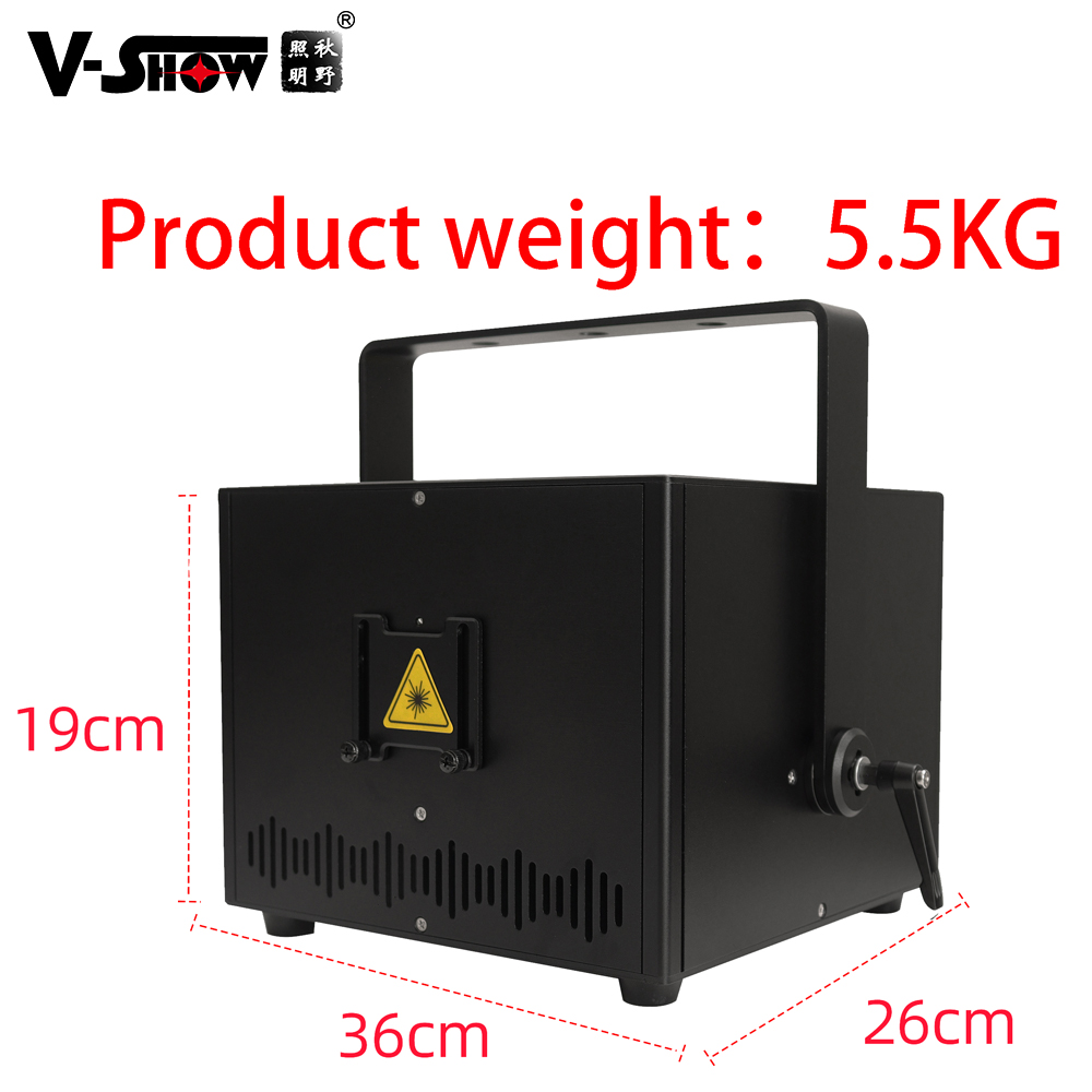 By Express VShow 2pcs 10w mini full color animation wedding laser show ...