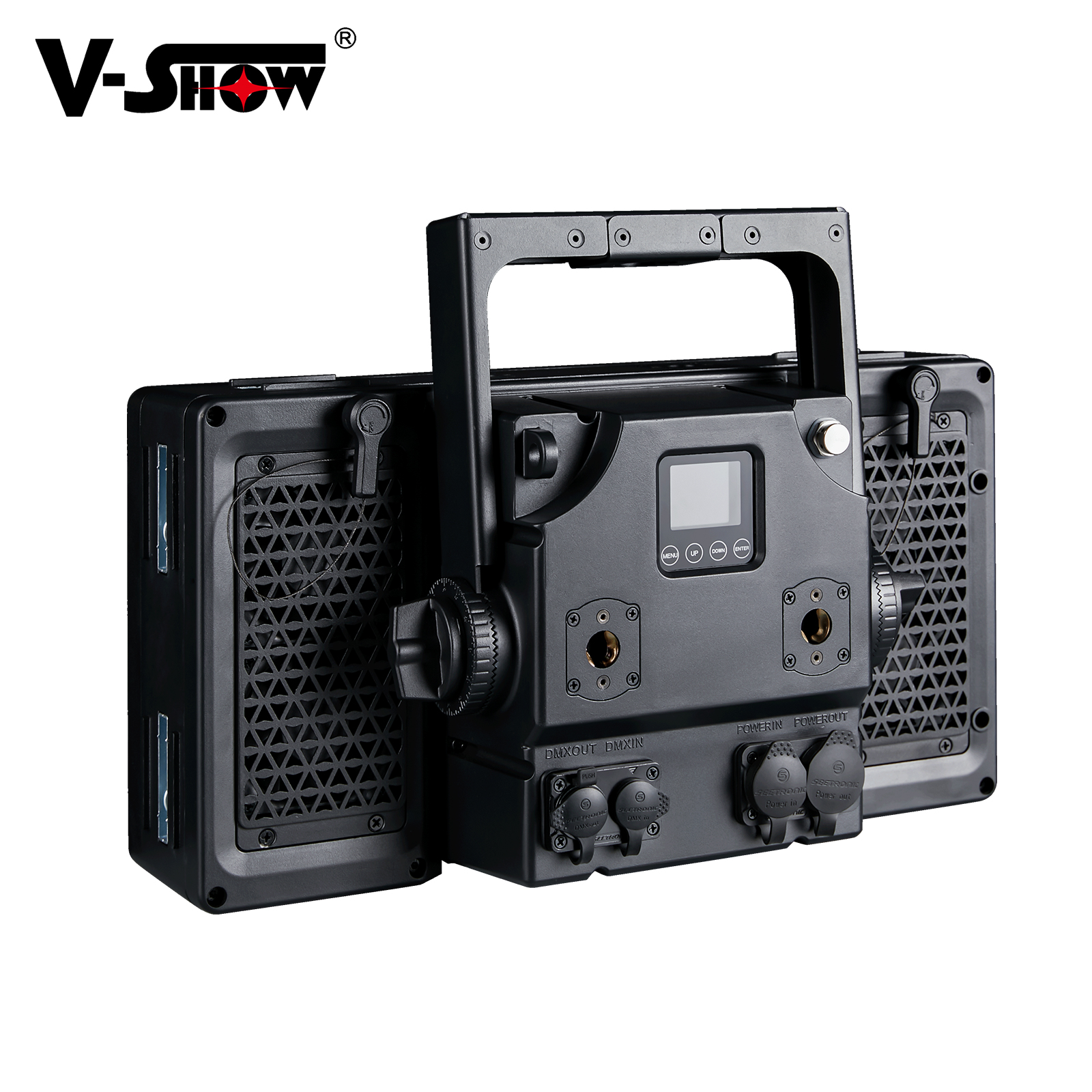 V-Show V8 Flasher High Power Strobe Light Disco DJ Effect White Strobe ...