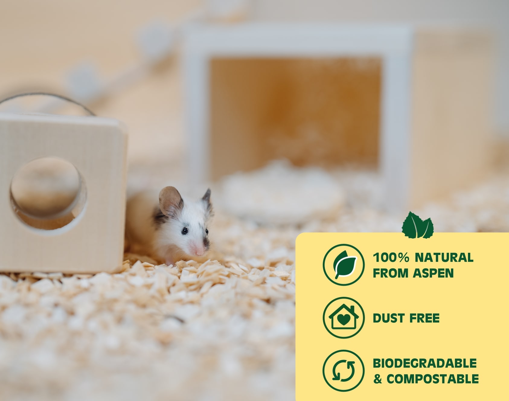 Estonia (Europe) Milla More Aspen Bedding & Litter (Supersoft) for pets ...