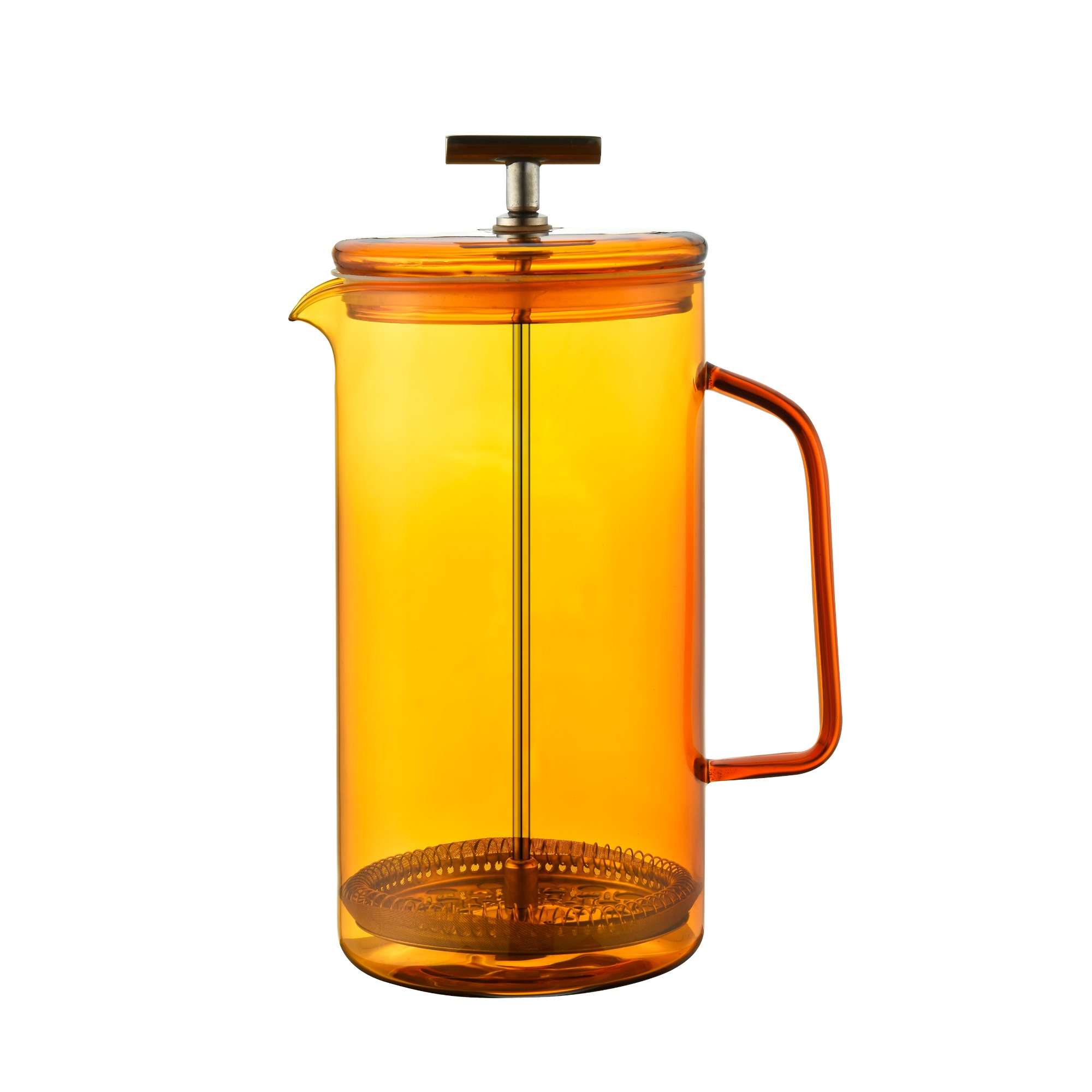 Colored Glass French Press