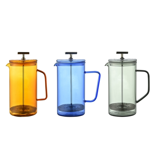 Colored Glass French Press