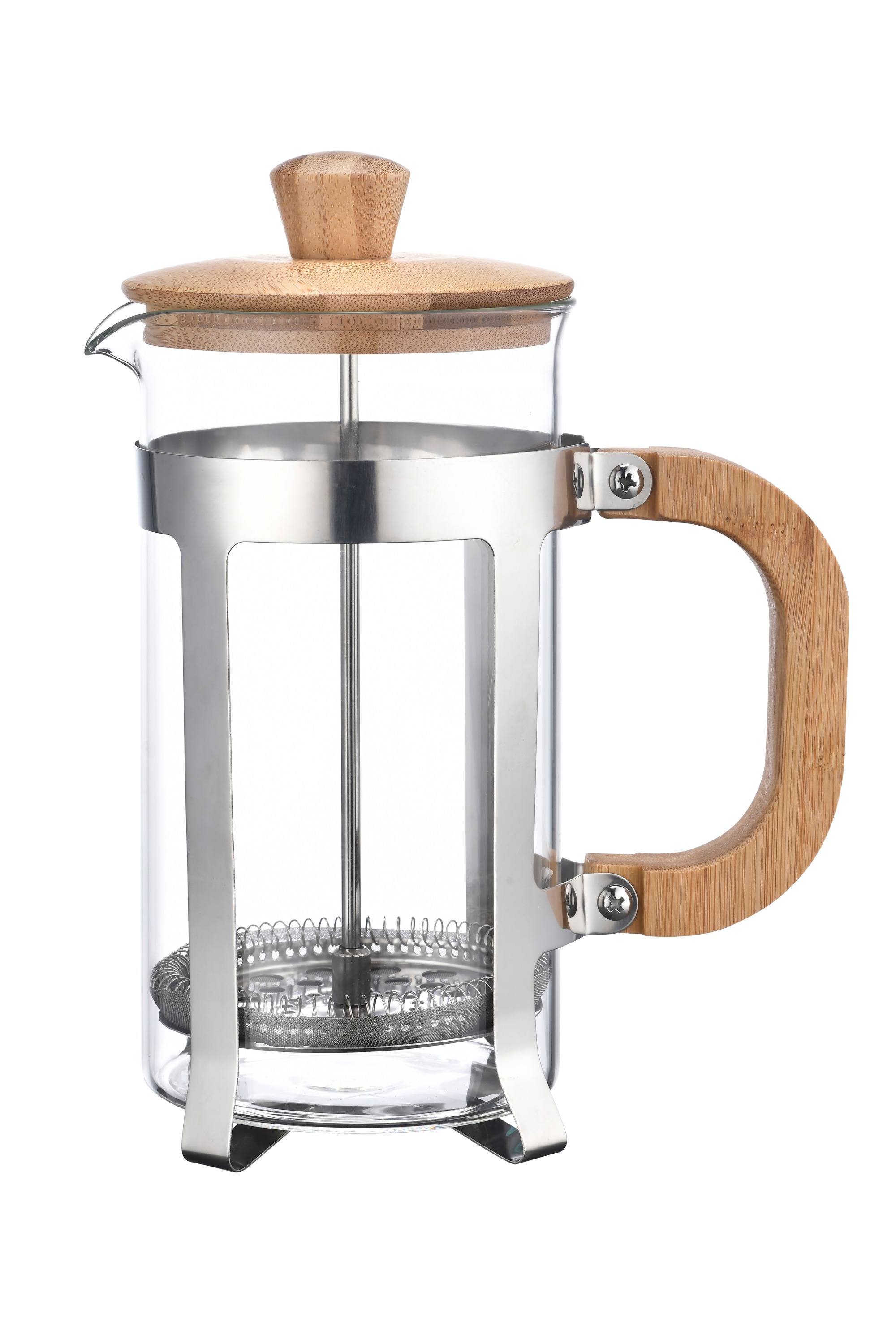 French Press with Bamboo