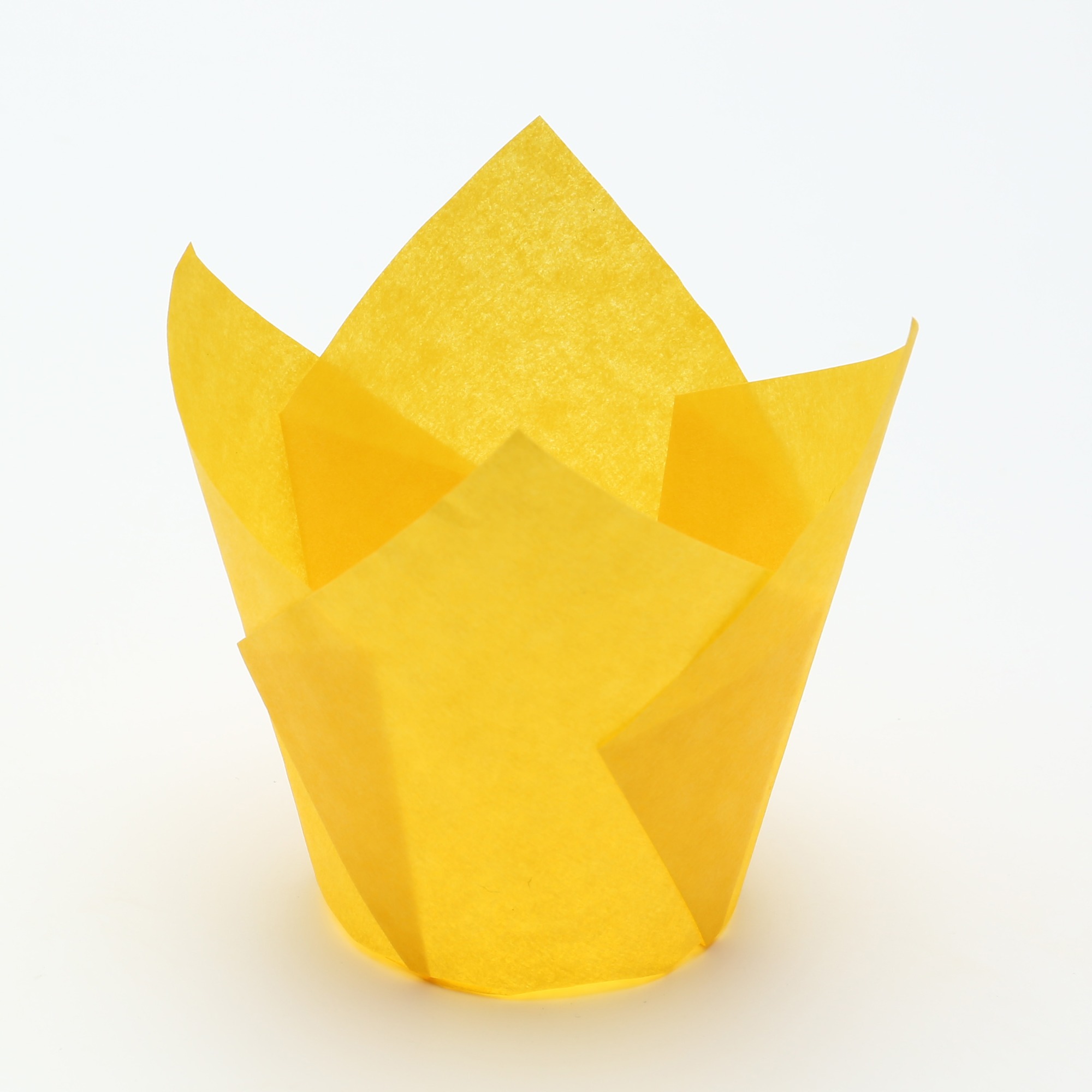 light yellow color 150 mm Middle grease proof paper Muffin Tulip Baking ...