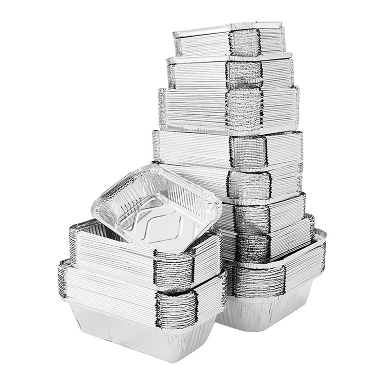 Aluminum Deep Foil Pans Full Size, Large Disposable Roasting & Baking Pan