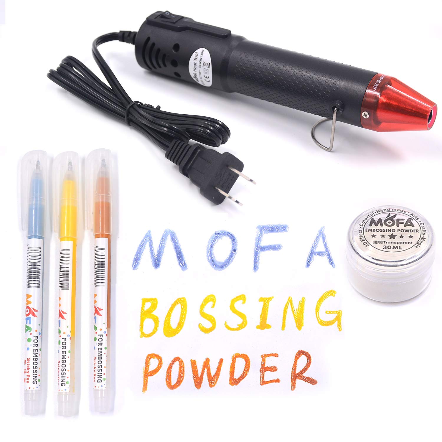 MOFA Best Selling Shrink Wrap Embossing Powder Starter Kit with ...