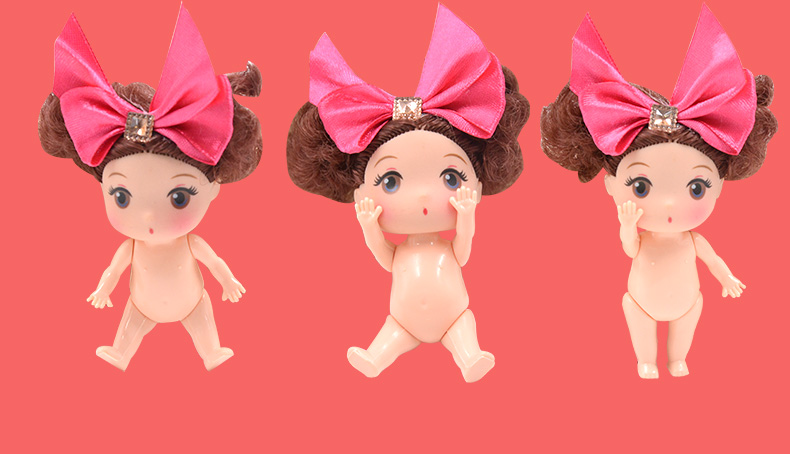 27cm 12-joint fit for baby doll plastic body model