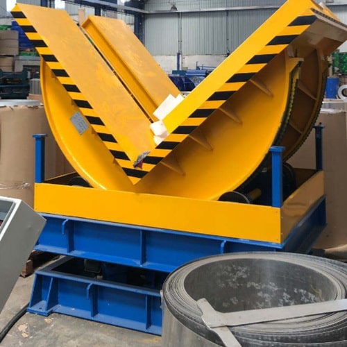 Coil flipper and turner