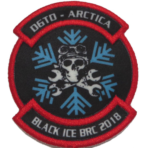 High Quality digital printed patch with Velcro hook & loop backing ...