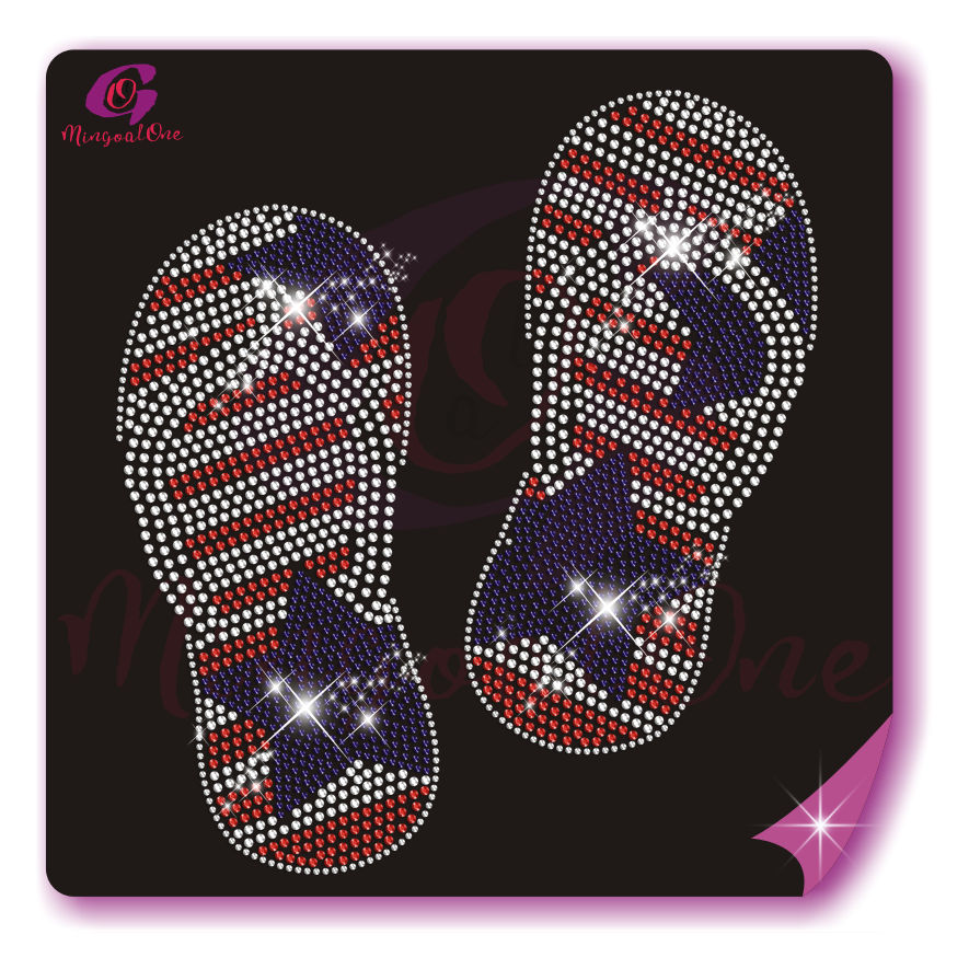 Skull rhinestone transfer