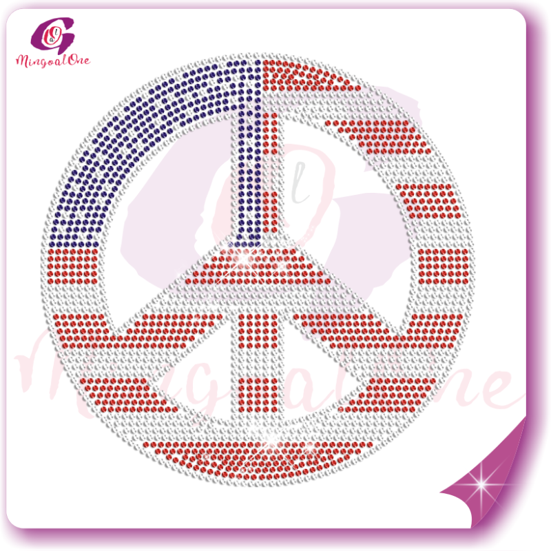 Skull rhinestone transfer