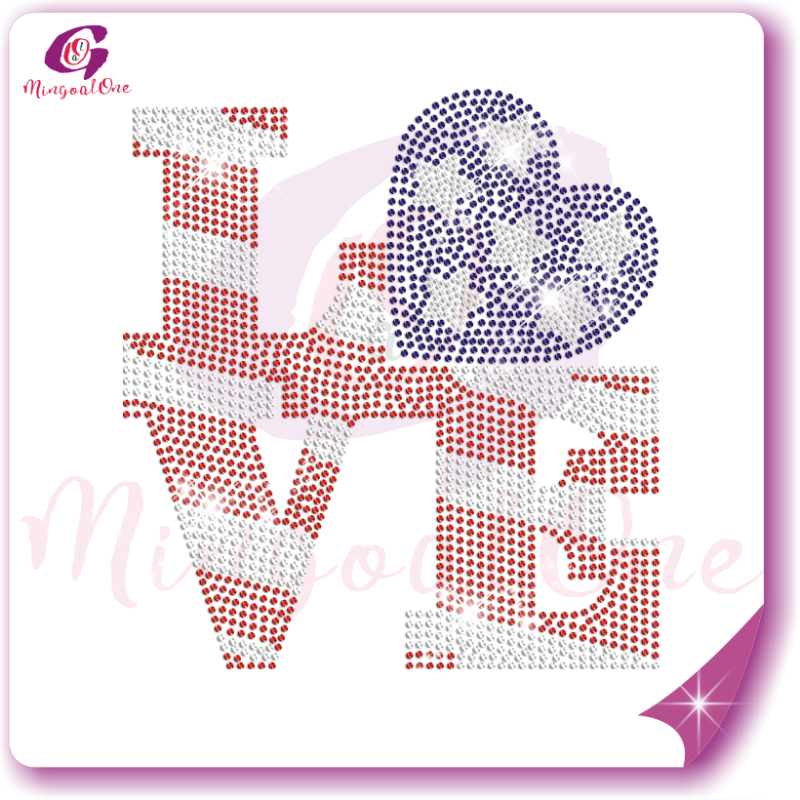 Skull rhinestone transfer