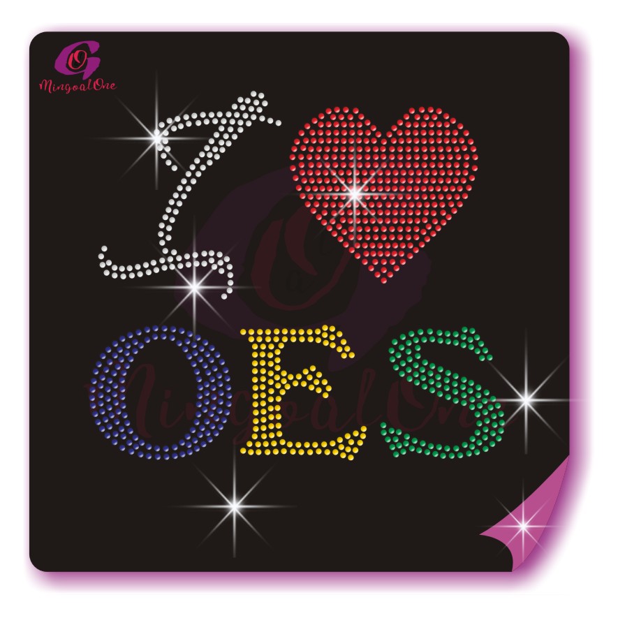 OES rhinestone transfer