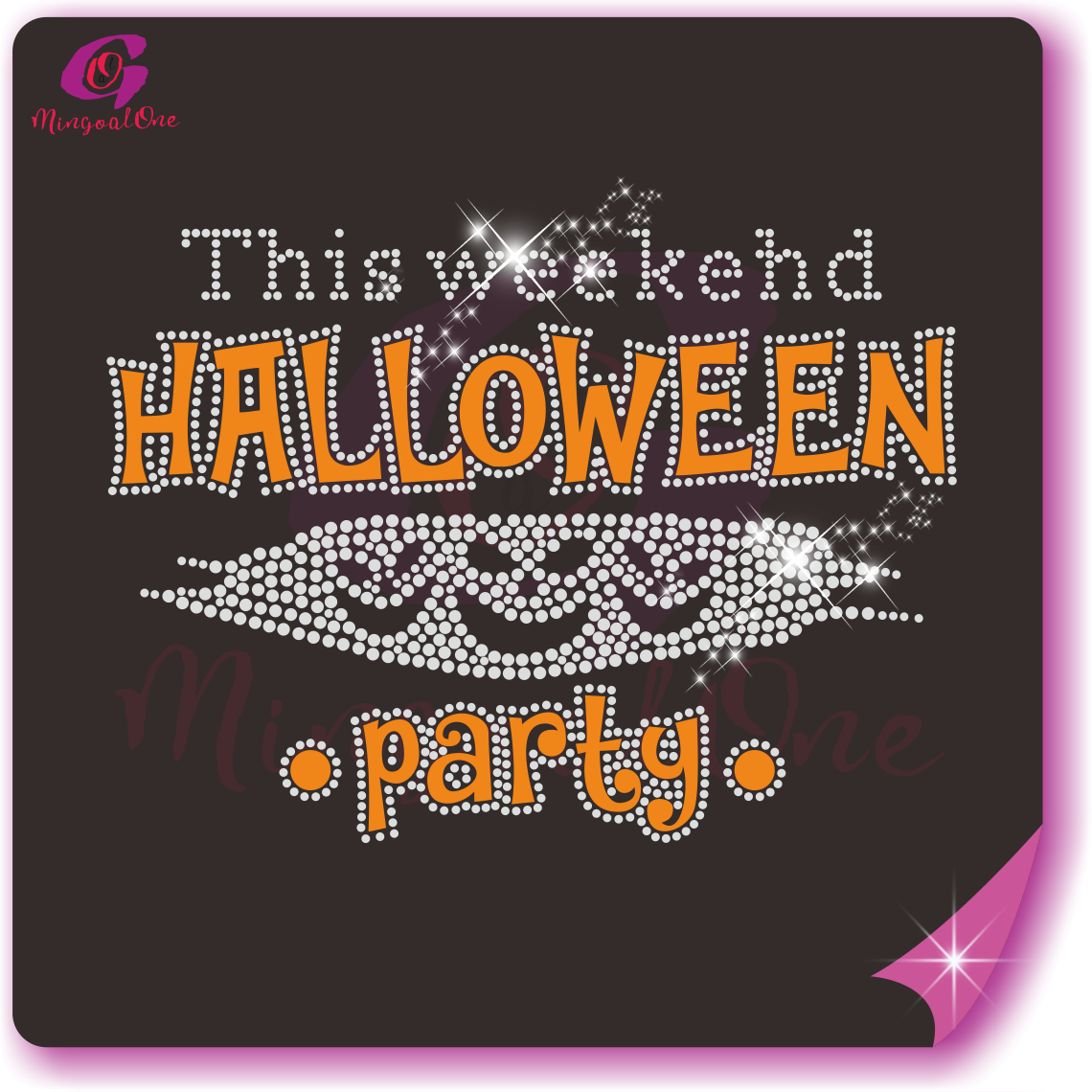 Halloween rhinestone Transfer