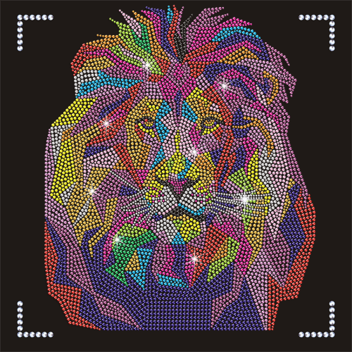 Custom Animal Design Pet Heat Transfer Hotfix Rhinestone Template ...