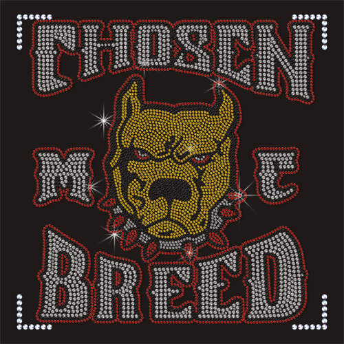 Custom Animal Design Pet Heat Transfer Hotfix Rhinestone Template ...