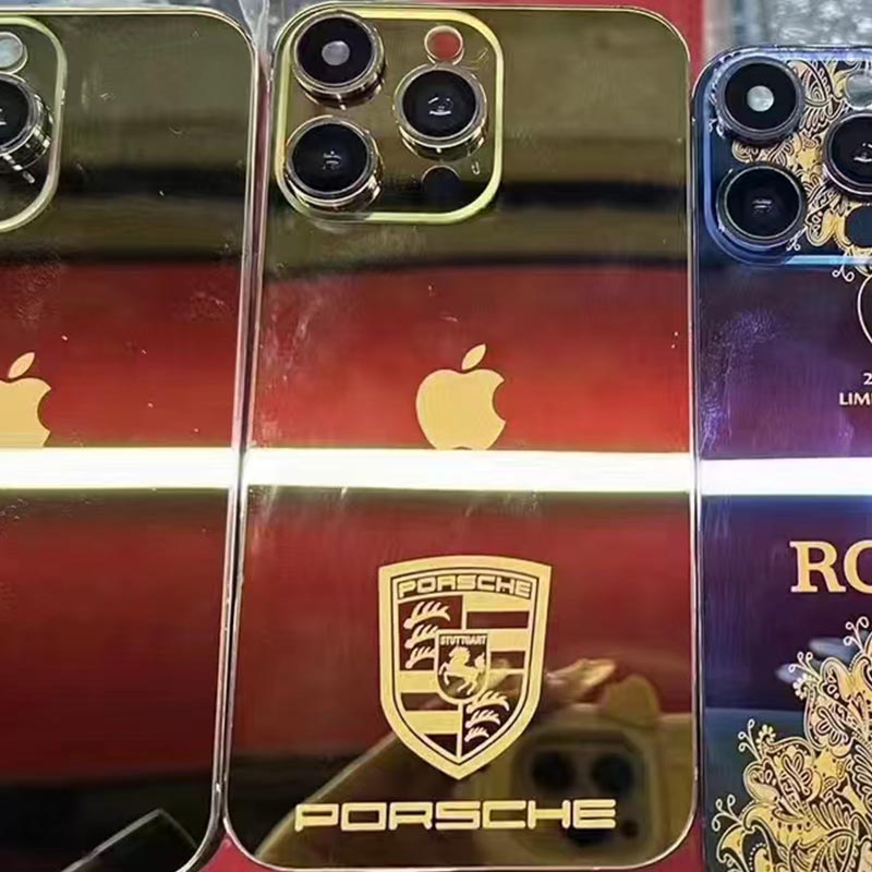 24K Gold Housing for iPhone XR to 14 Pro, XR Convert to 14 Pro Full ...