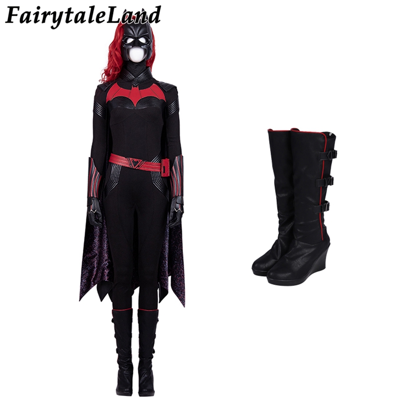 Batwoman 2019 Superheroine Ryan Wilder Jumpsuit Cosplay Costume