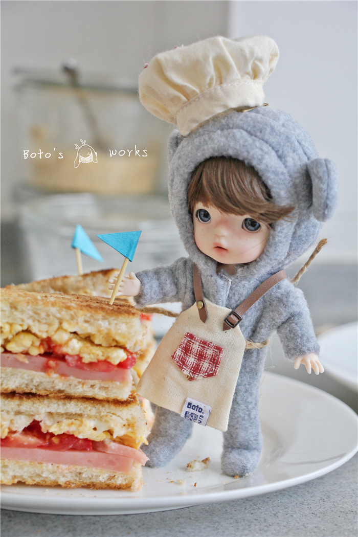 【Spot】Little Chef Rat （3+1 pieces)