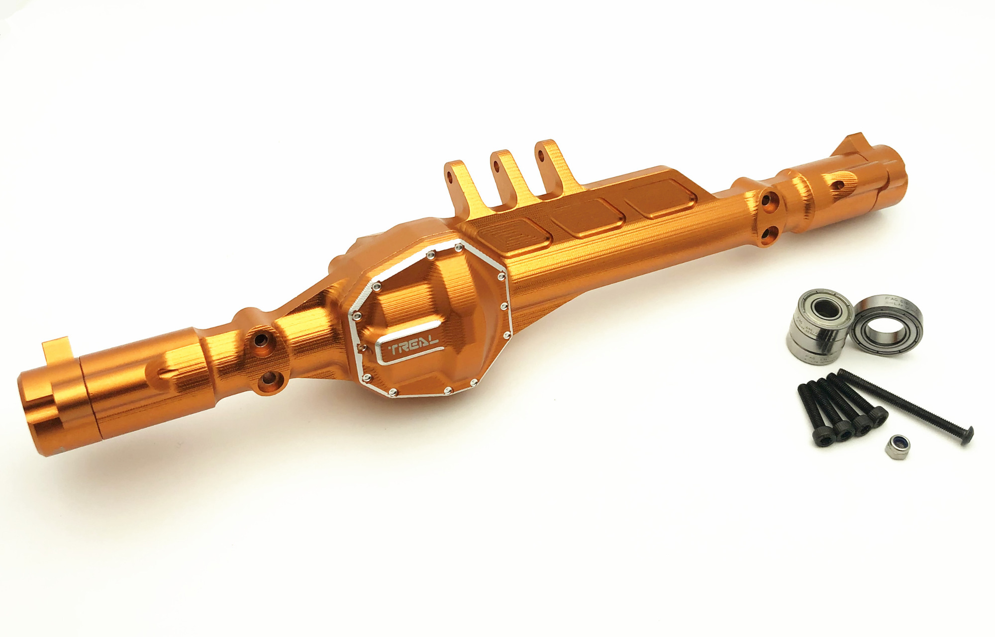 Treal Aluminum 7075 Rear Axle Housing CNC Machined for Axial RBX10 Ryft