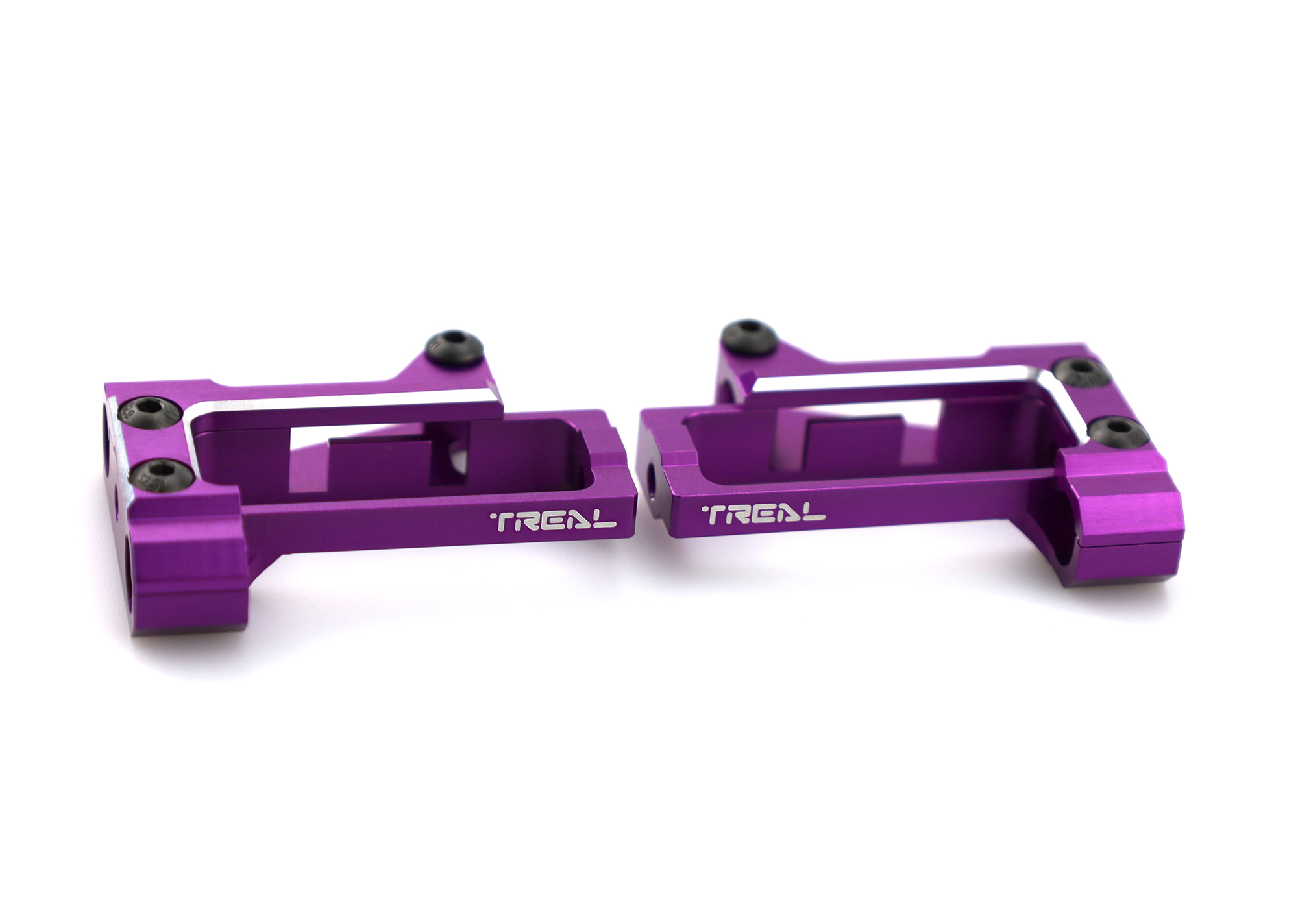 Treal CNC Machined 7075 Multi Front Shock Mounts for Axial RBX10 Ryft