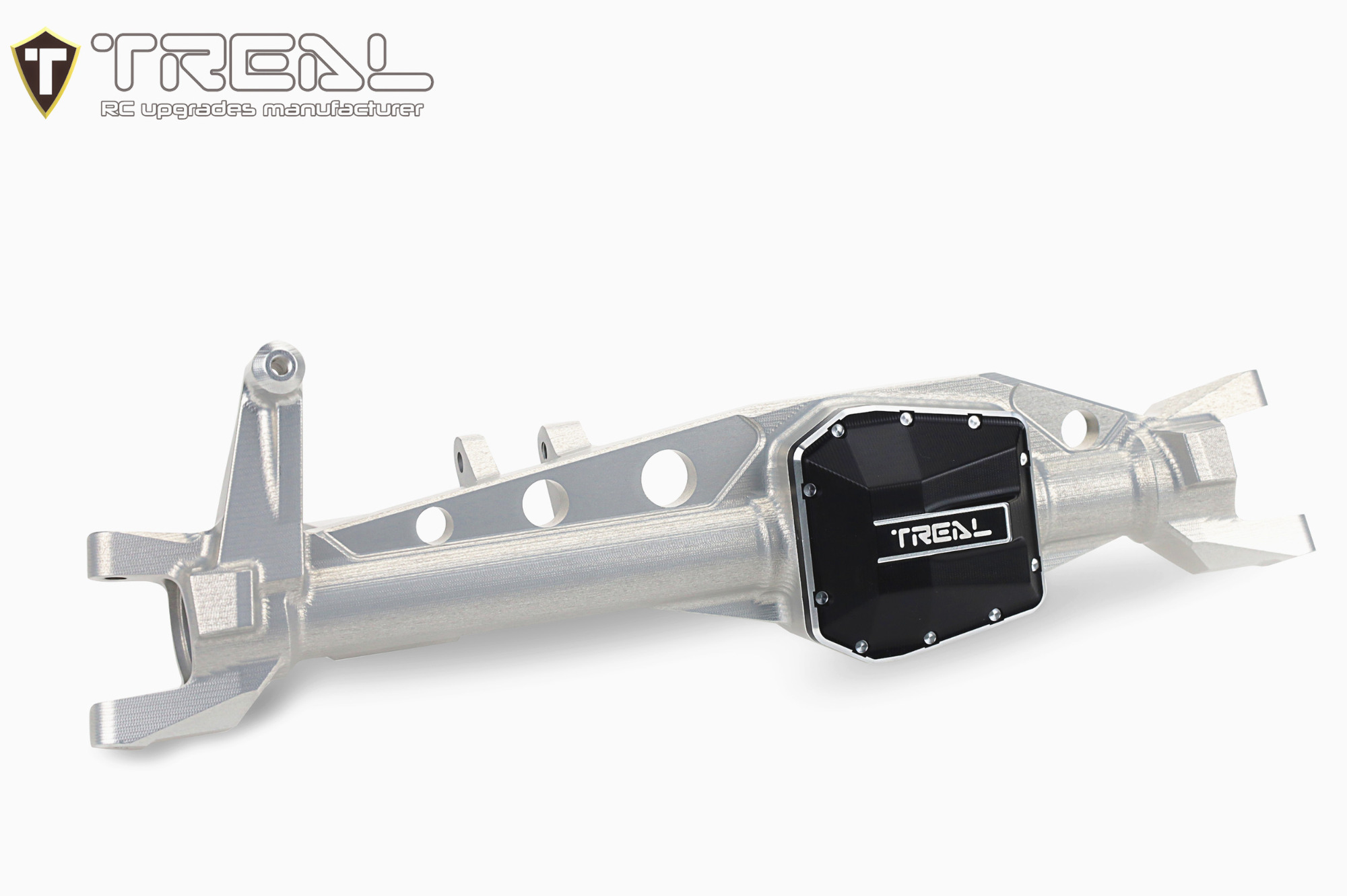 TREAL SCX6 Front Axle Housing One Piece CNC Billet Machined Aluminum ...