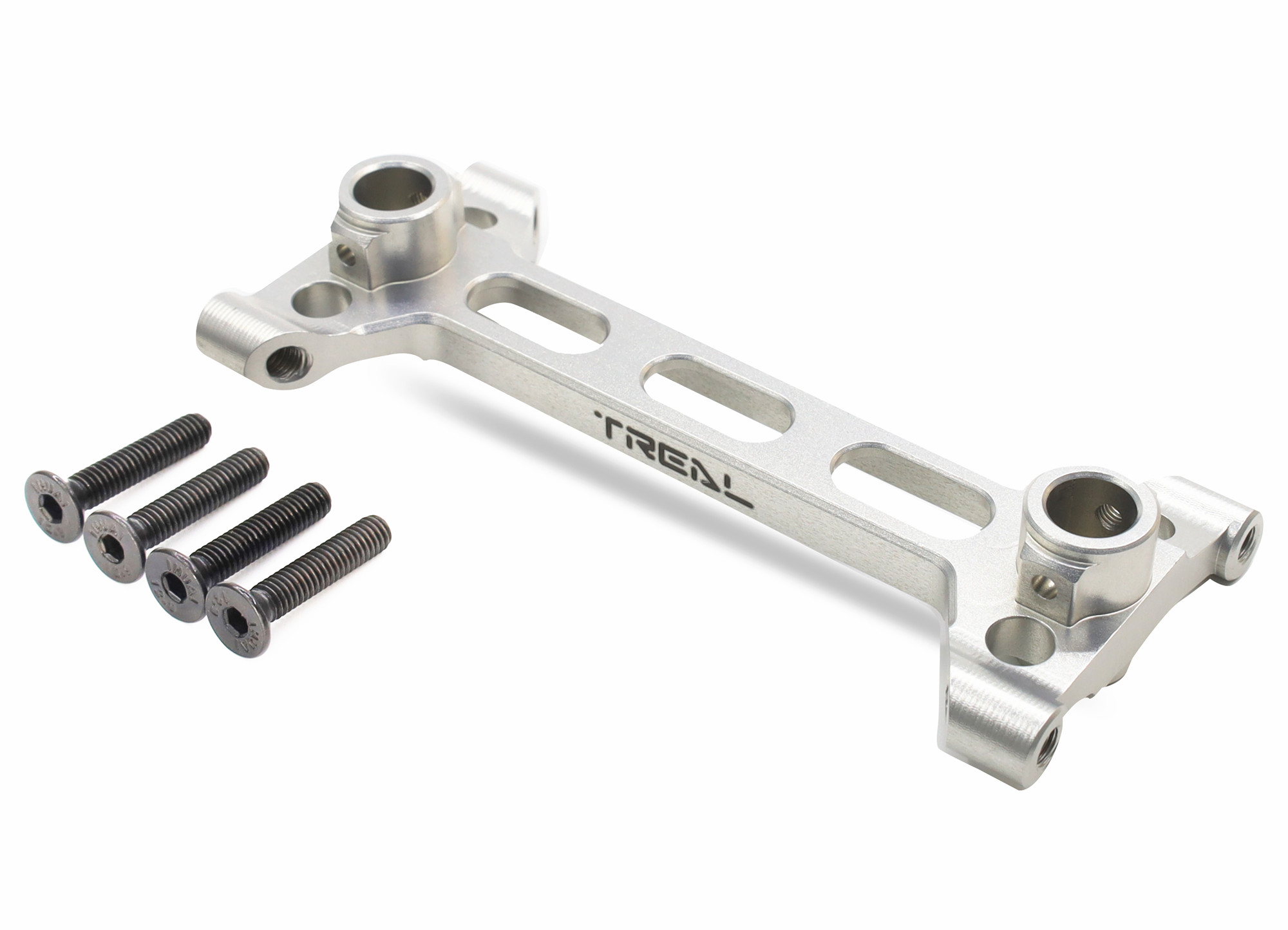 TREAL Aluminum 7075 SCX6 Rear Chassis/Shock Tower Brace, Rr Chass Shock ...