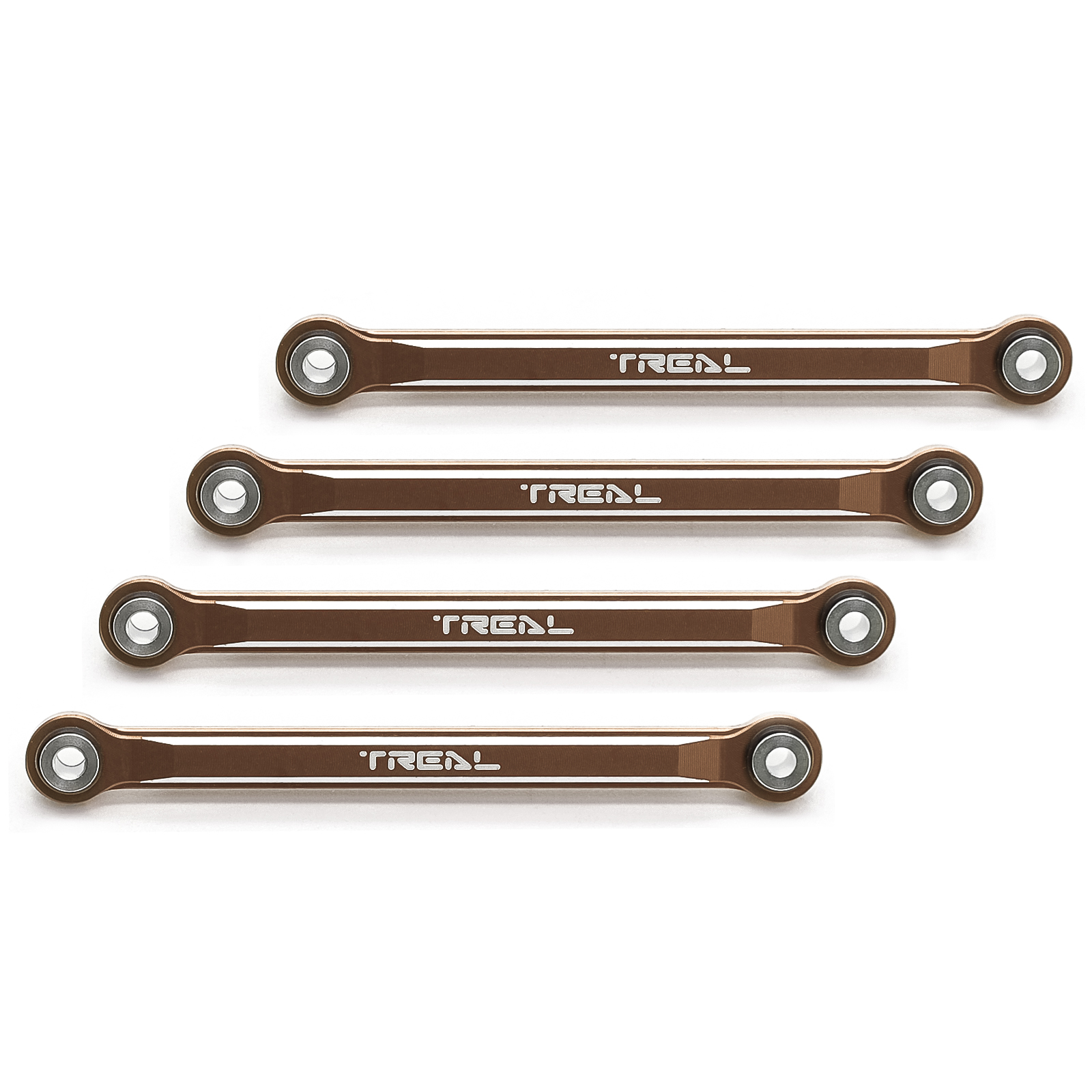 TREAL FCX24 Lower Links Set (4pcs) Aluminum 7075 Lower Chassis 4-Links ...