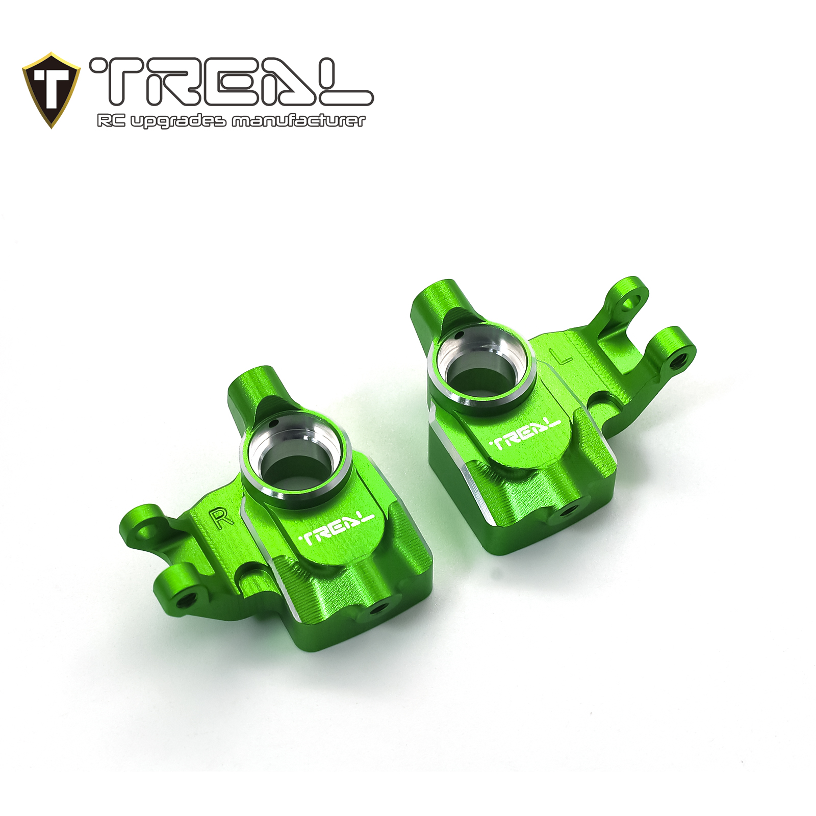 TREAL UTB18 Capra Aluminum 7075 Front Steering Knuckles Inner Portal ...