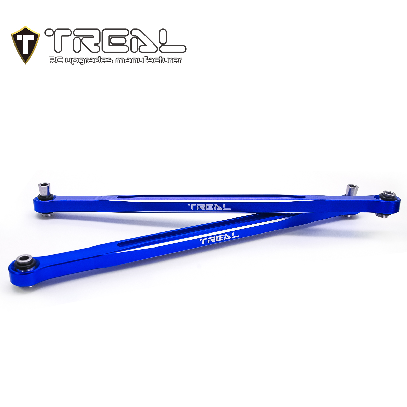 TREAL Aluminum 7075 Extended Steering Toe Links Set (2) For XMAXX ...