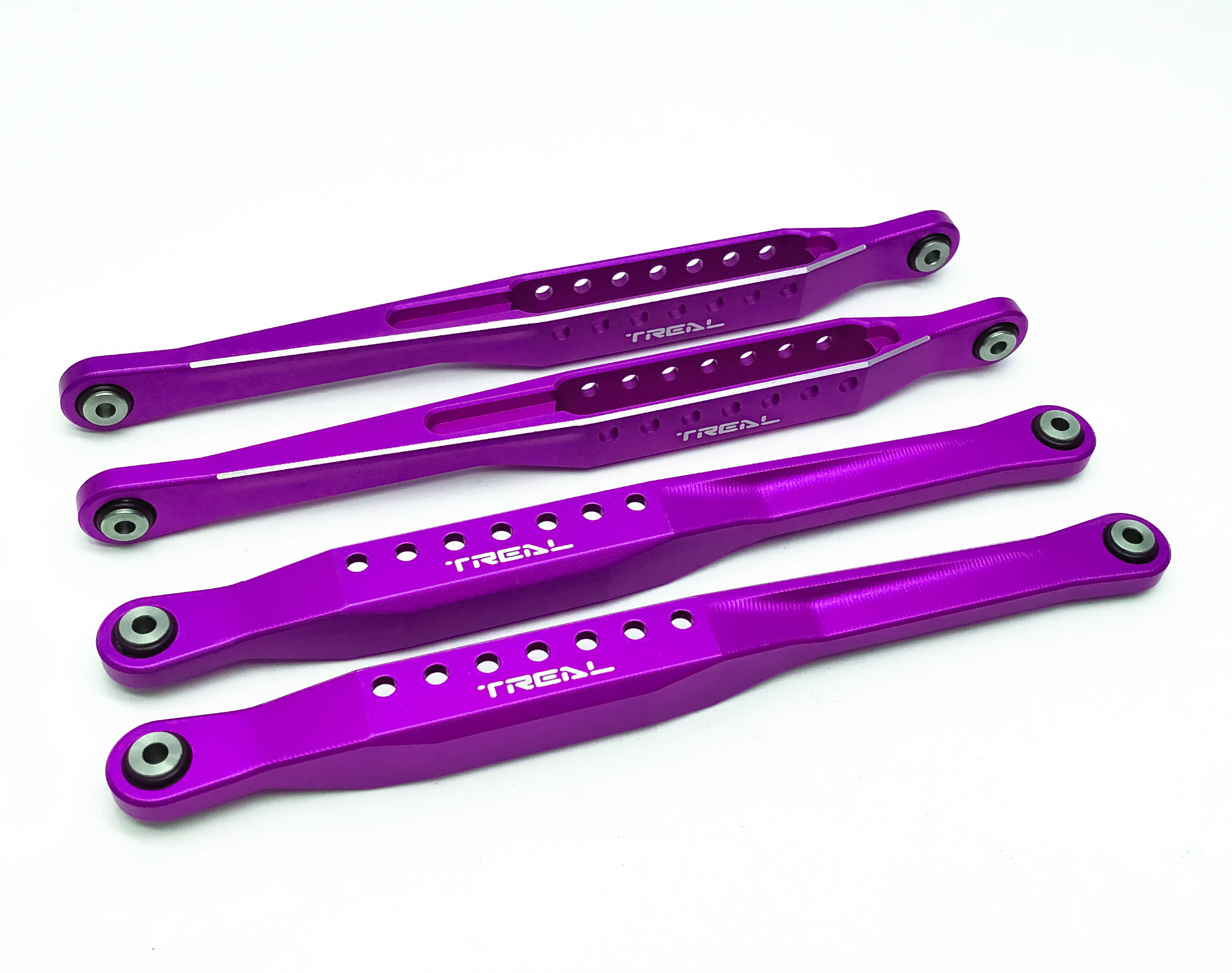 Treal Lower 4 Trailing Arms Links Set for Losi LMT