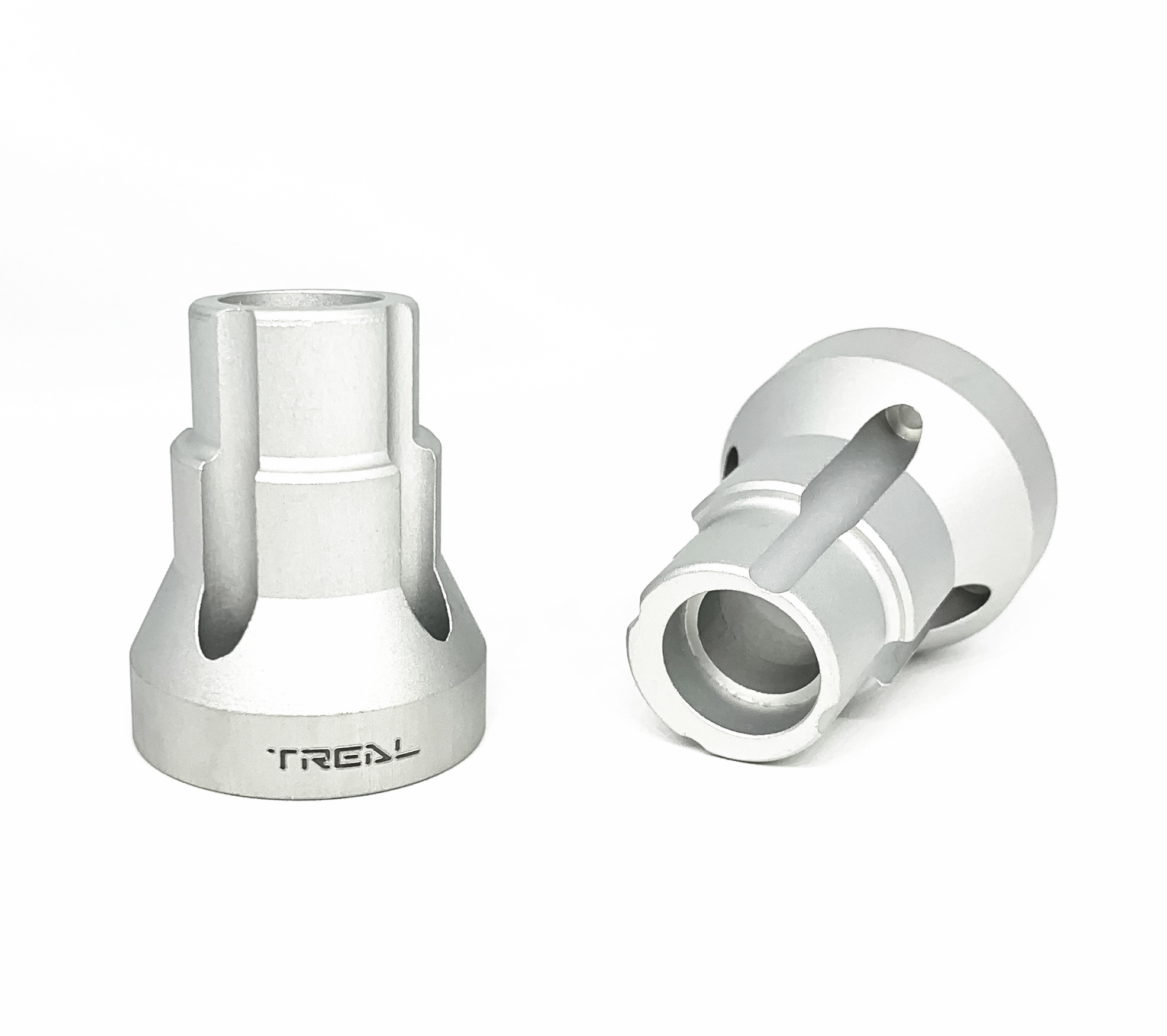 Treal Aluminum 7075 Rear Axle Mount Set 5 Degree for Losi LMT