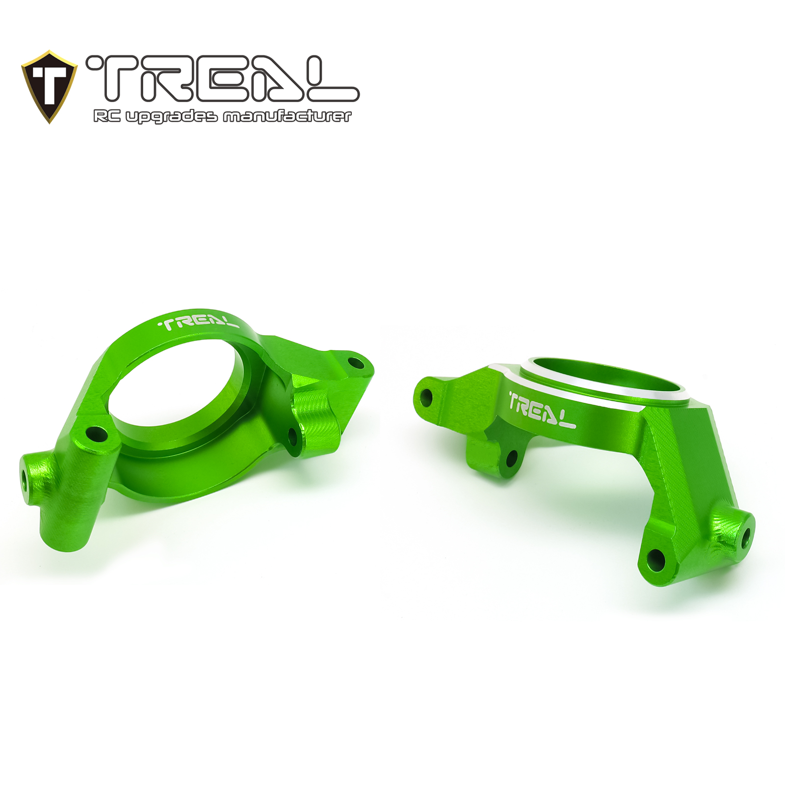 Treal Aluminum 7075 Front C hubs Caster Blocks for XMaxx