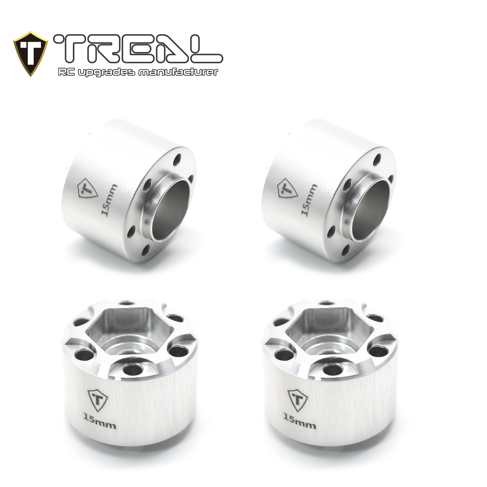 Treal 12mm Hex Hubs Wheel Adaptor 6 Bolts Different Offset Aluminum ...