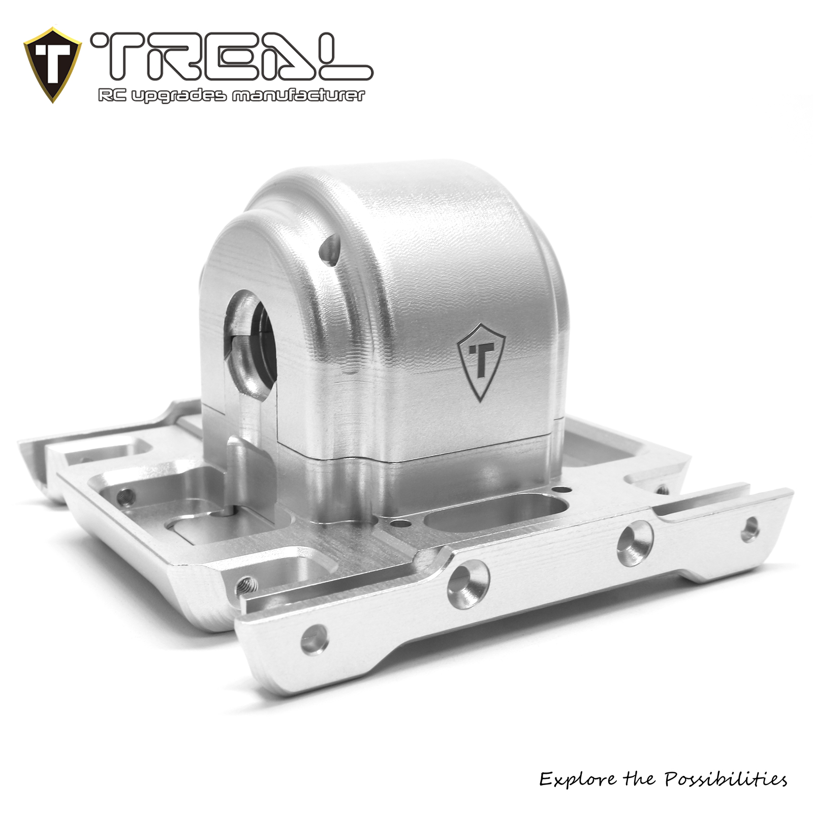 Treal Aluminum 7075 Gearbox Housing Set with Covers
