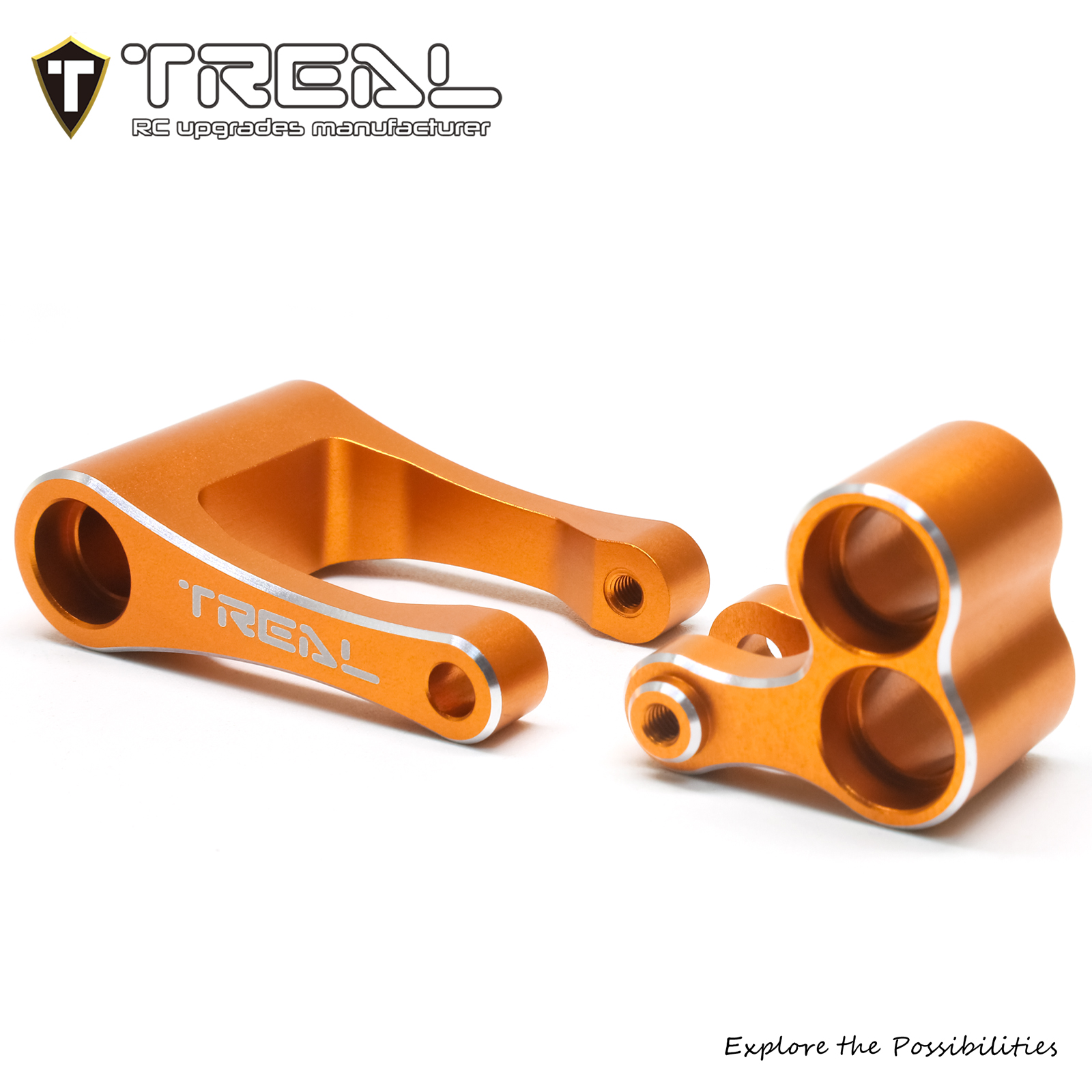 TREAL Losi Promoto MX Knuckle & Pull Rod, CNC Machined Aluminum 7075 ...