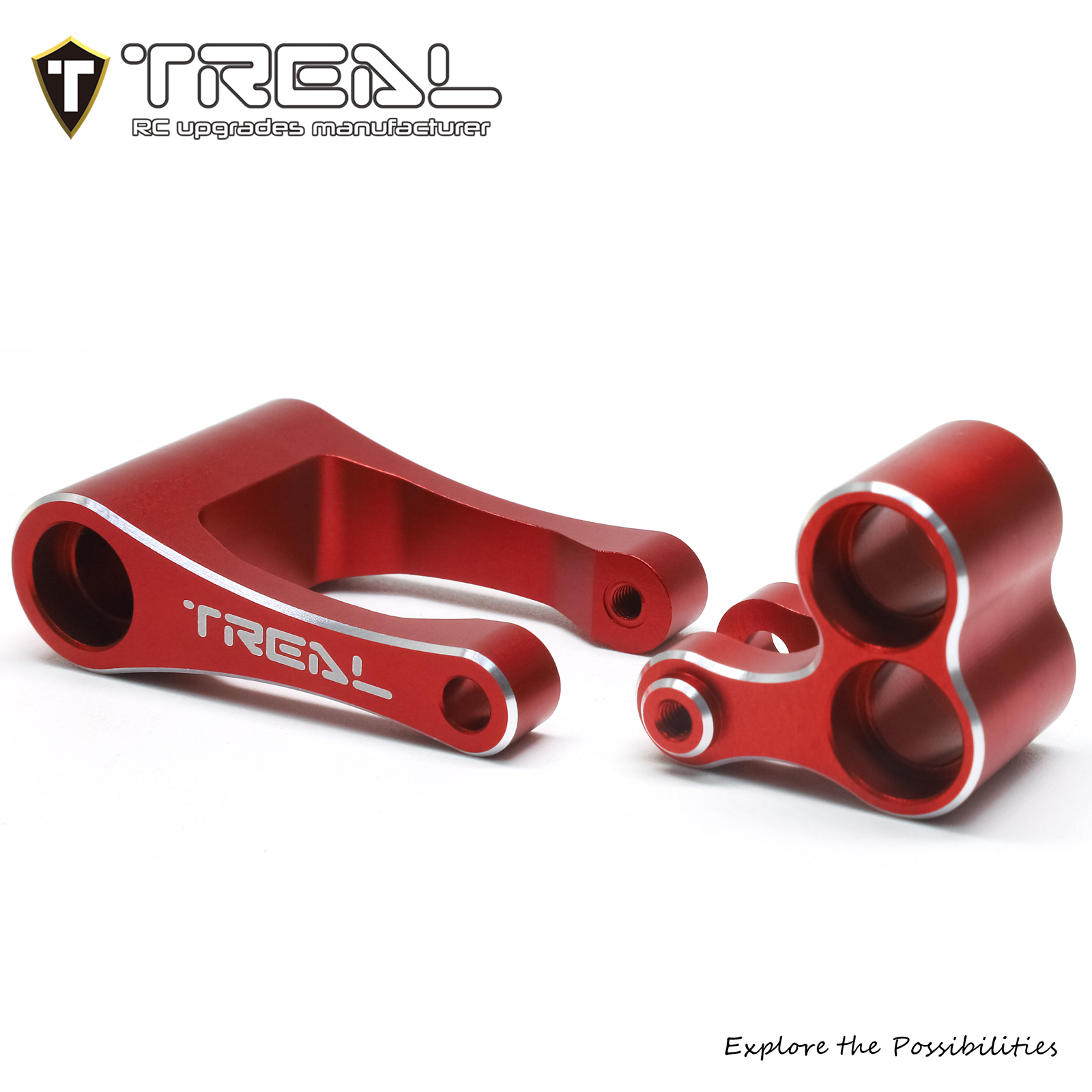 TREAL Losi Promoto MX Knuckle & Pull Rod, CNC Machined Aluminum 7075 ...