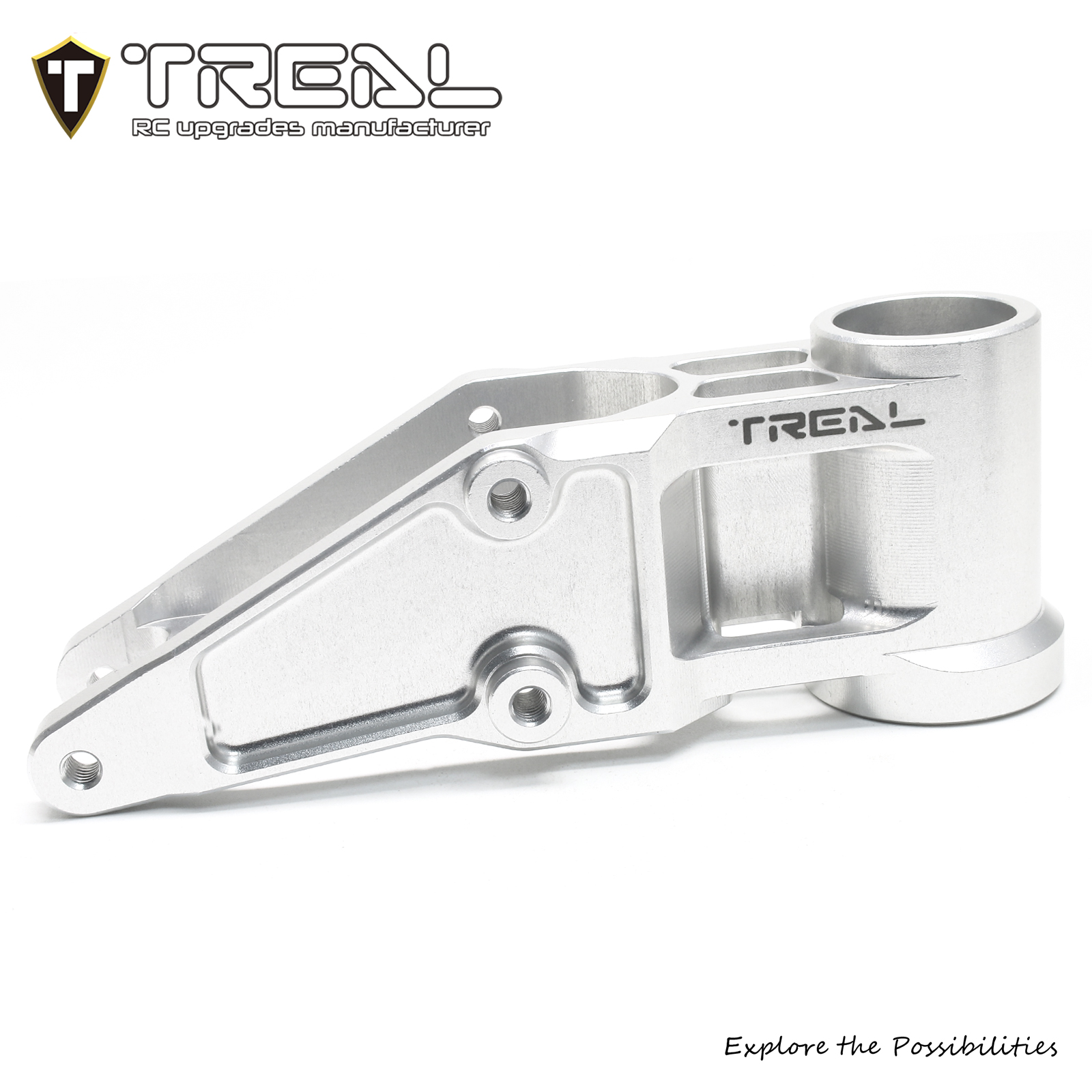 TREAL Aluminum 7075 Front Bulkhead CNC Machined Upgrades for Losi ...