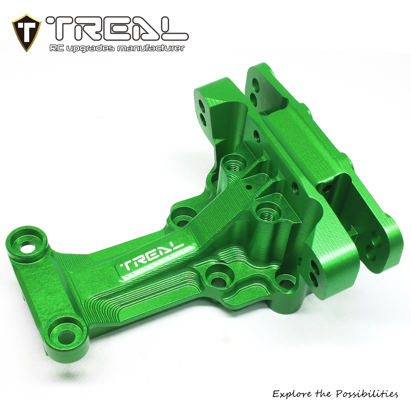 TREAL XRT Front Upper Bulkhead Aluminum 7075 CNC Machined Compatible ...