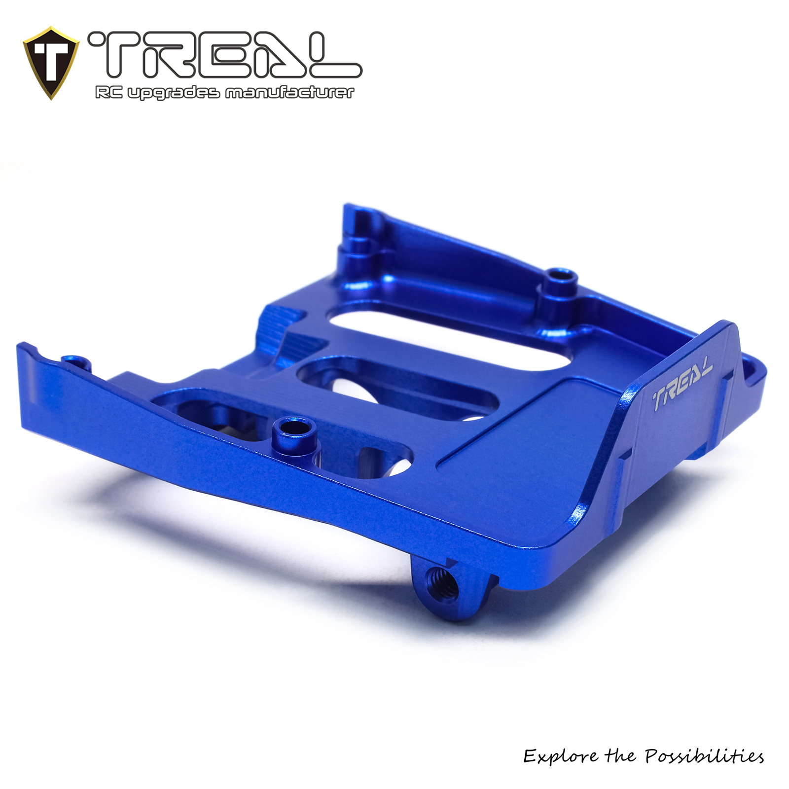 TREAL Aluminum 7075 Battery Box for Losi 1/4 Promoto-MX Motorcycle