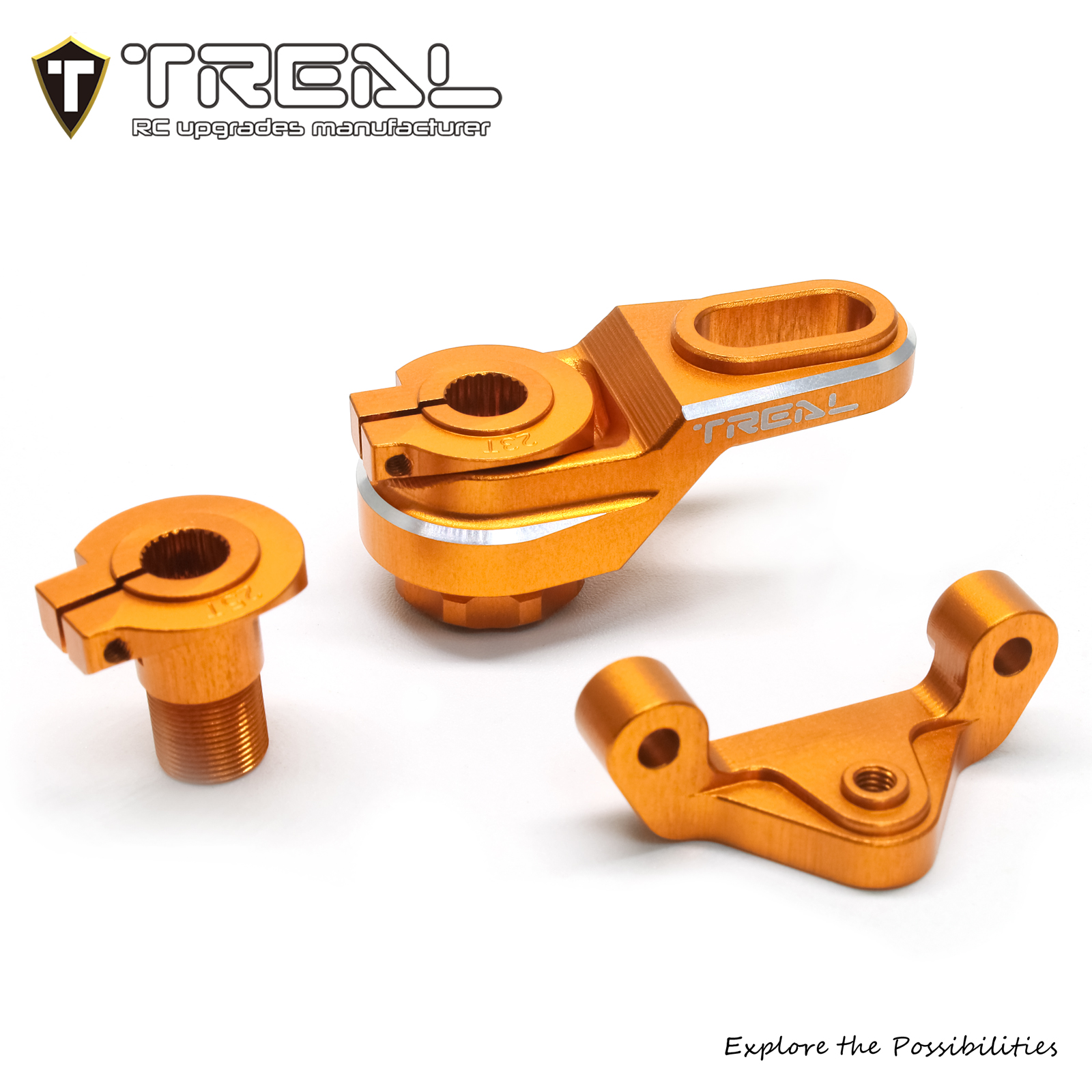 TREAL Losi Promoto MX 25T/23T Servo Saver Spring Design Assembly and ...