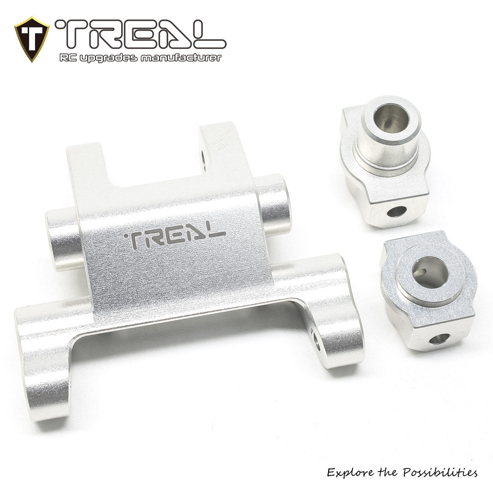 TREAL Aluminum 7075 Front Suspension Mount for Losi 1/4 Promoto-MX ...