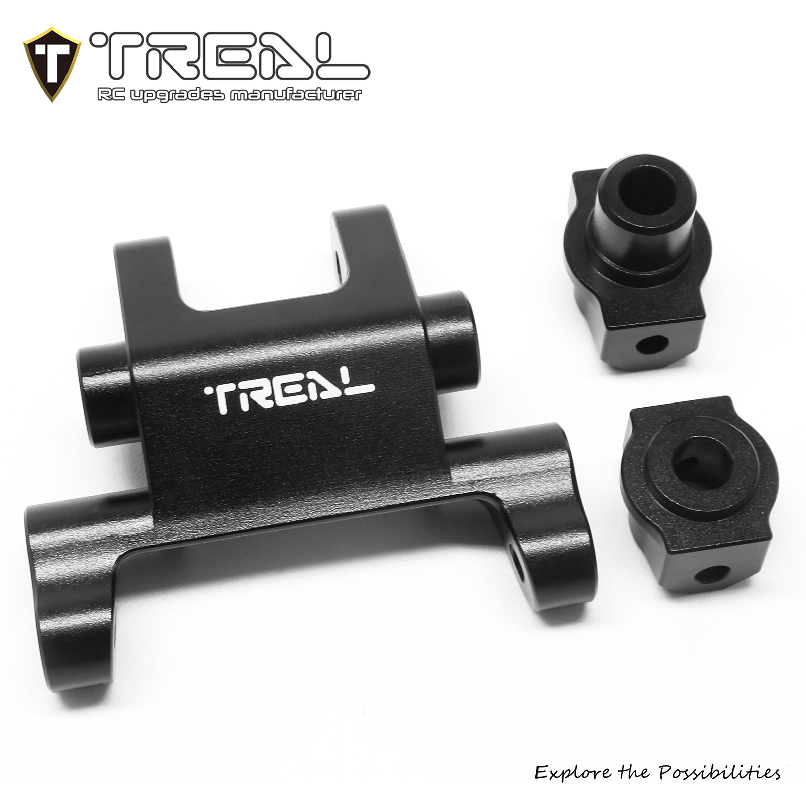 TREAL Aluminum 7075 Front Suspension Mount for Losi 1/4 Promoto-MX ...