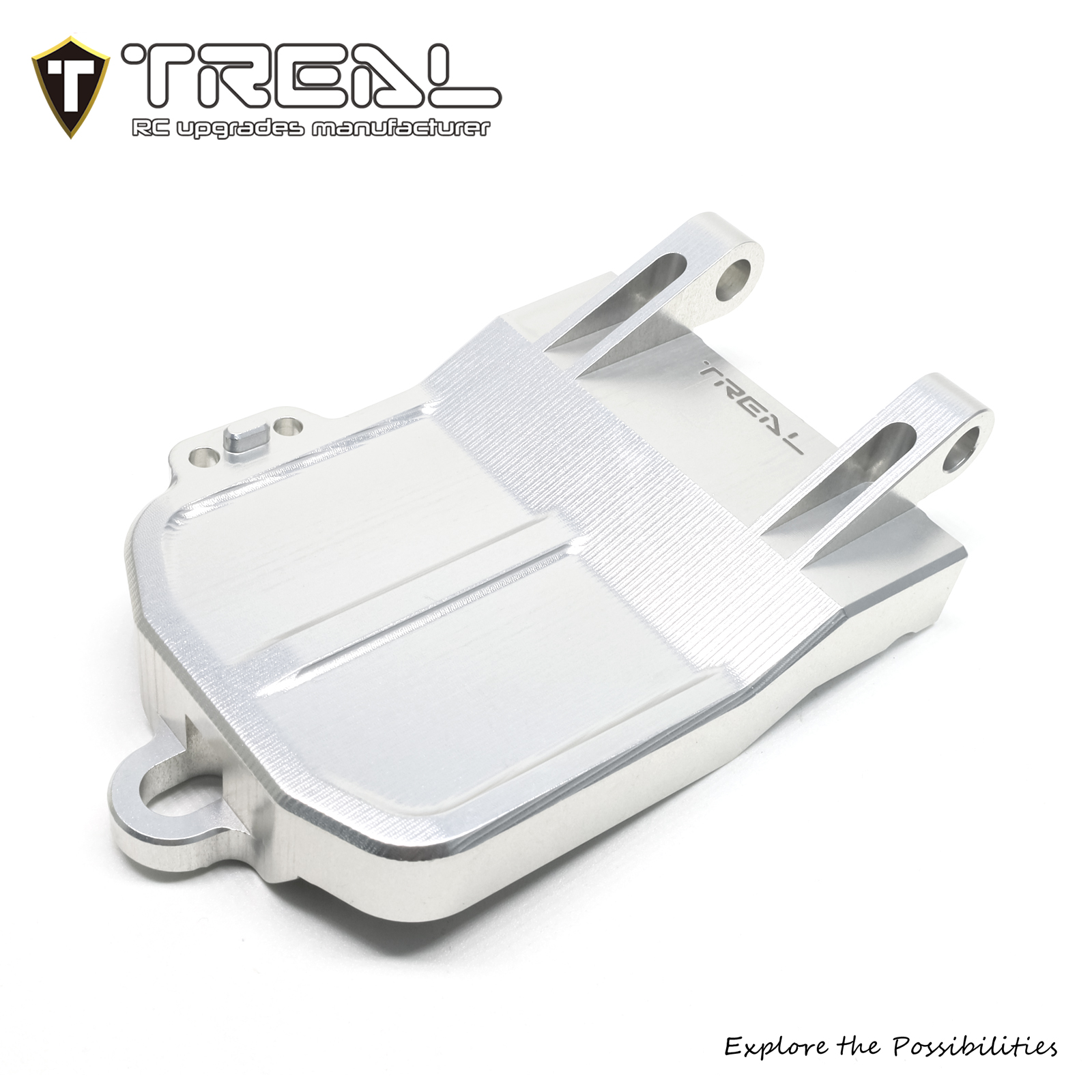 TREAL Aluminum 7075 Battery Box Door Cover Upgrades for Losi 1/4 ...