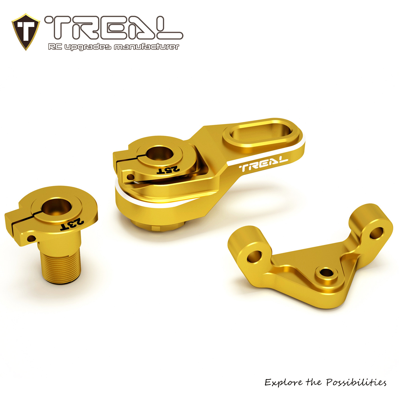 TREAL Losi Promoto MX 25T/23T Servo Saver Spring Design Assembly and ...