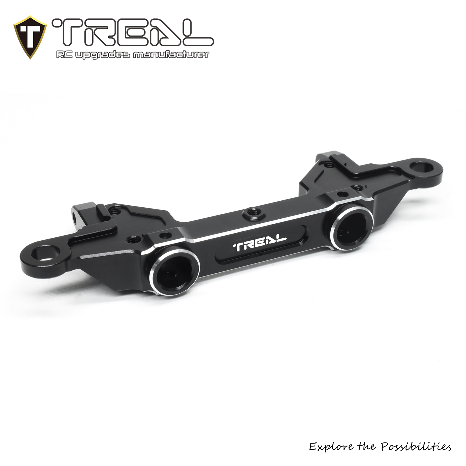 TREAL Aluminum 7075 Rear Bumper Mount CNC Machined Upgrades for Axial ...