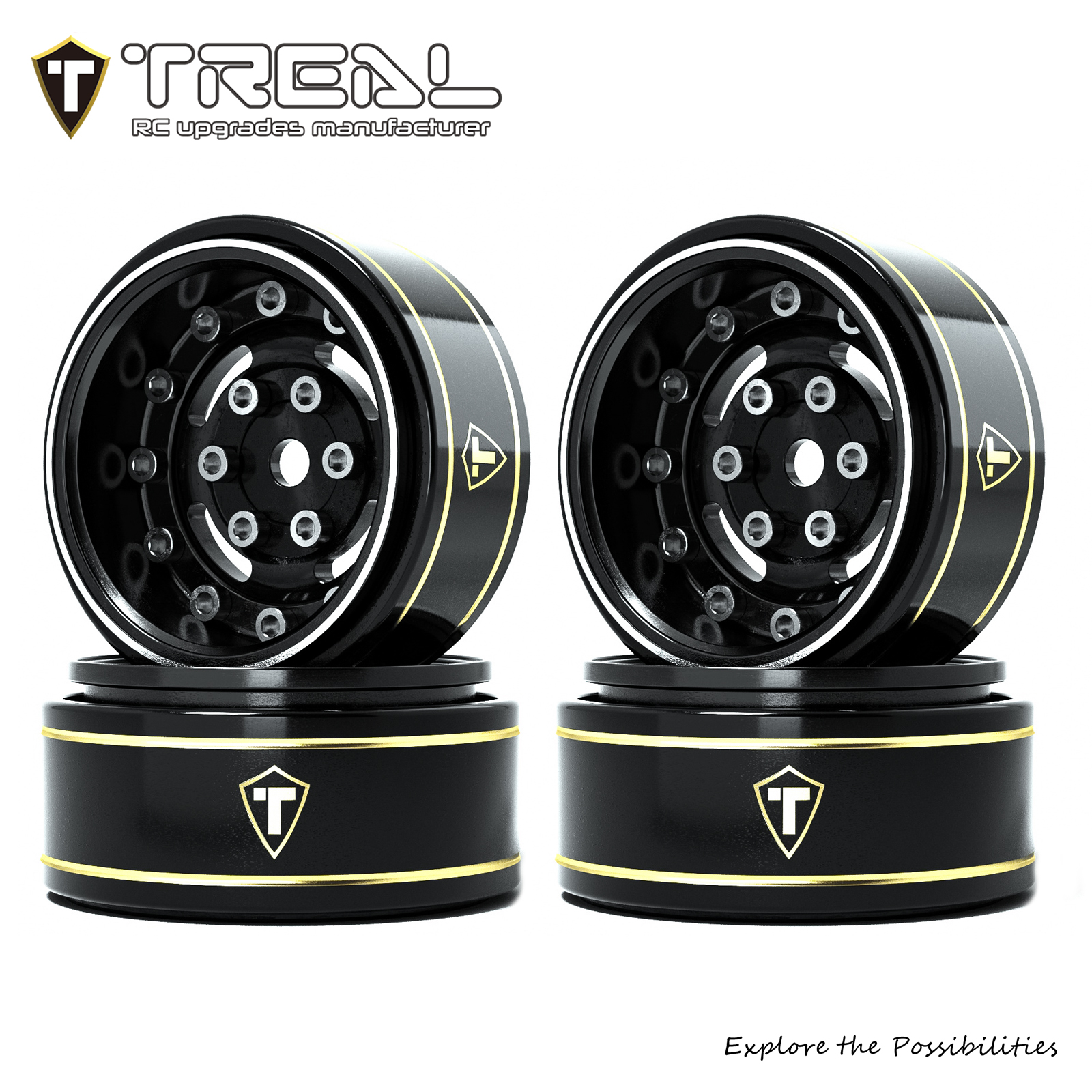 TREAL Beadlock Wheels - Best SCX24 Tires & Upgrades