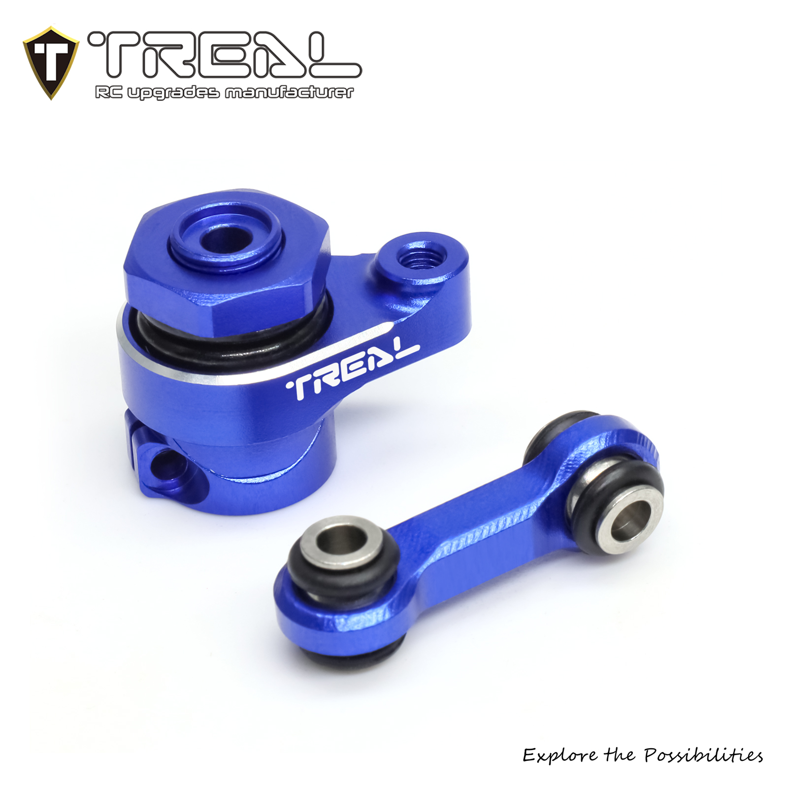 TREAL 7075 Aluminum Servo Horn Linkage Arm CNC Machined Upgrades for ...