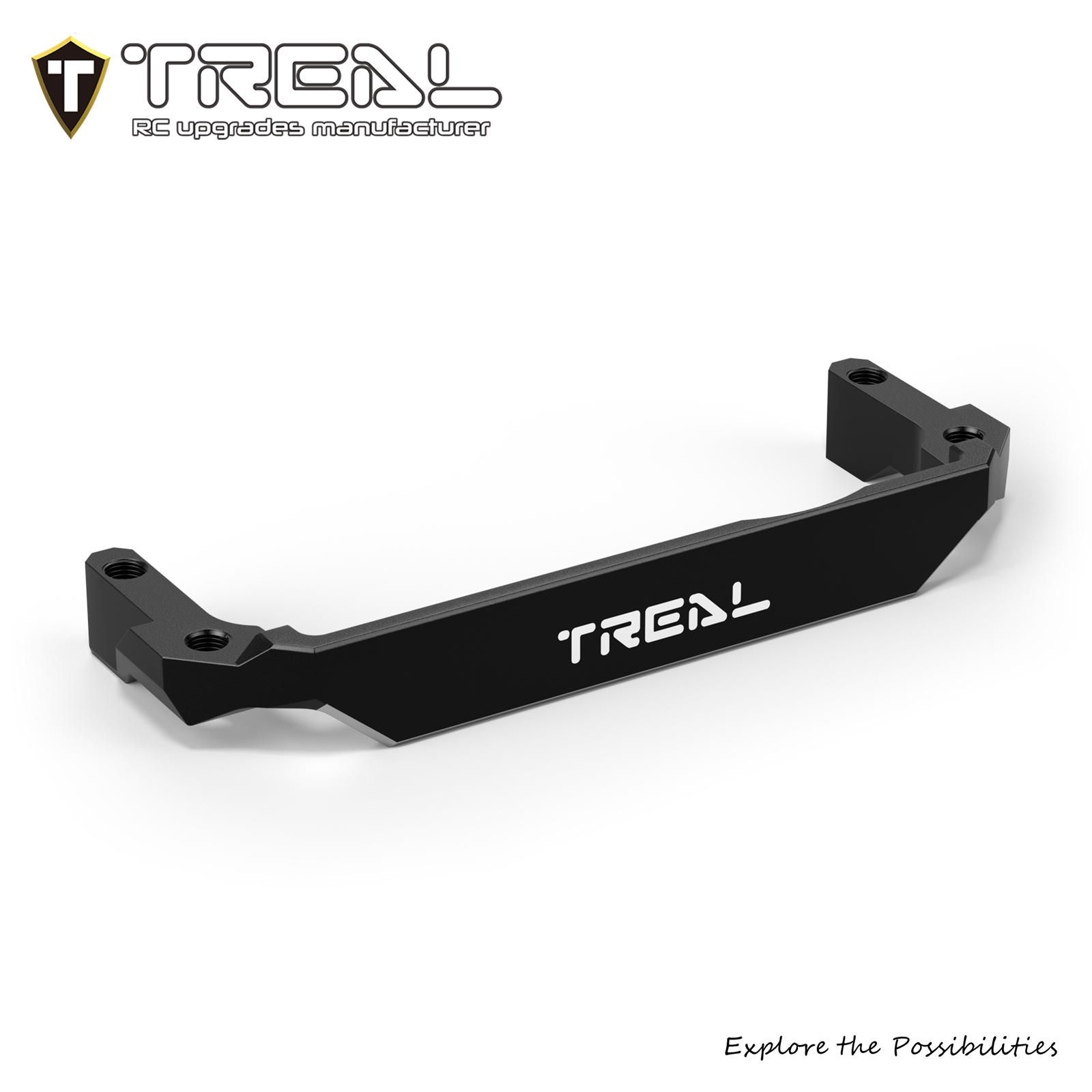TREAL 7075 Aluminum Servo Reinforcement Mount Brace Bracket for Traxxas ...