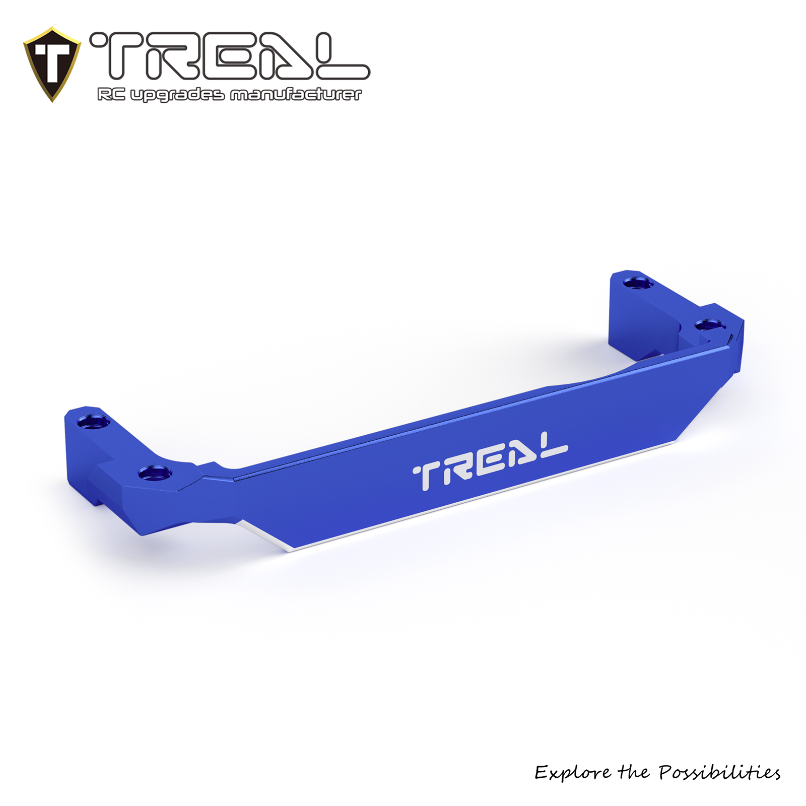 TREAL 7075 Aluminum Servo Reinforcement Mount Brace Bracket for Traxxas ...