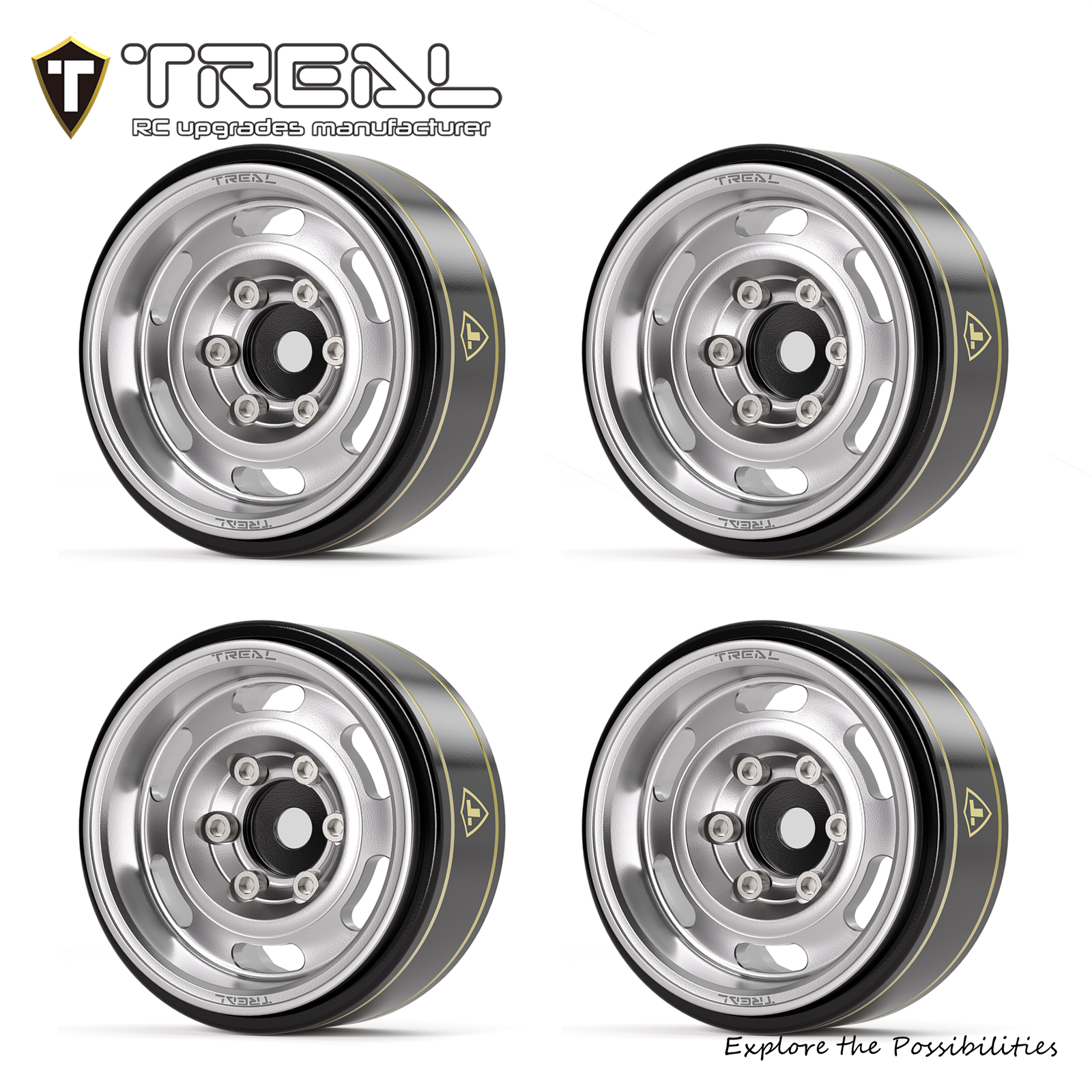 TREAL SCX24 Beadlock Wheels - Best SCX24 Tires & Upgrades